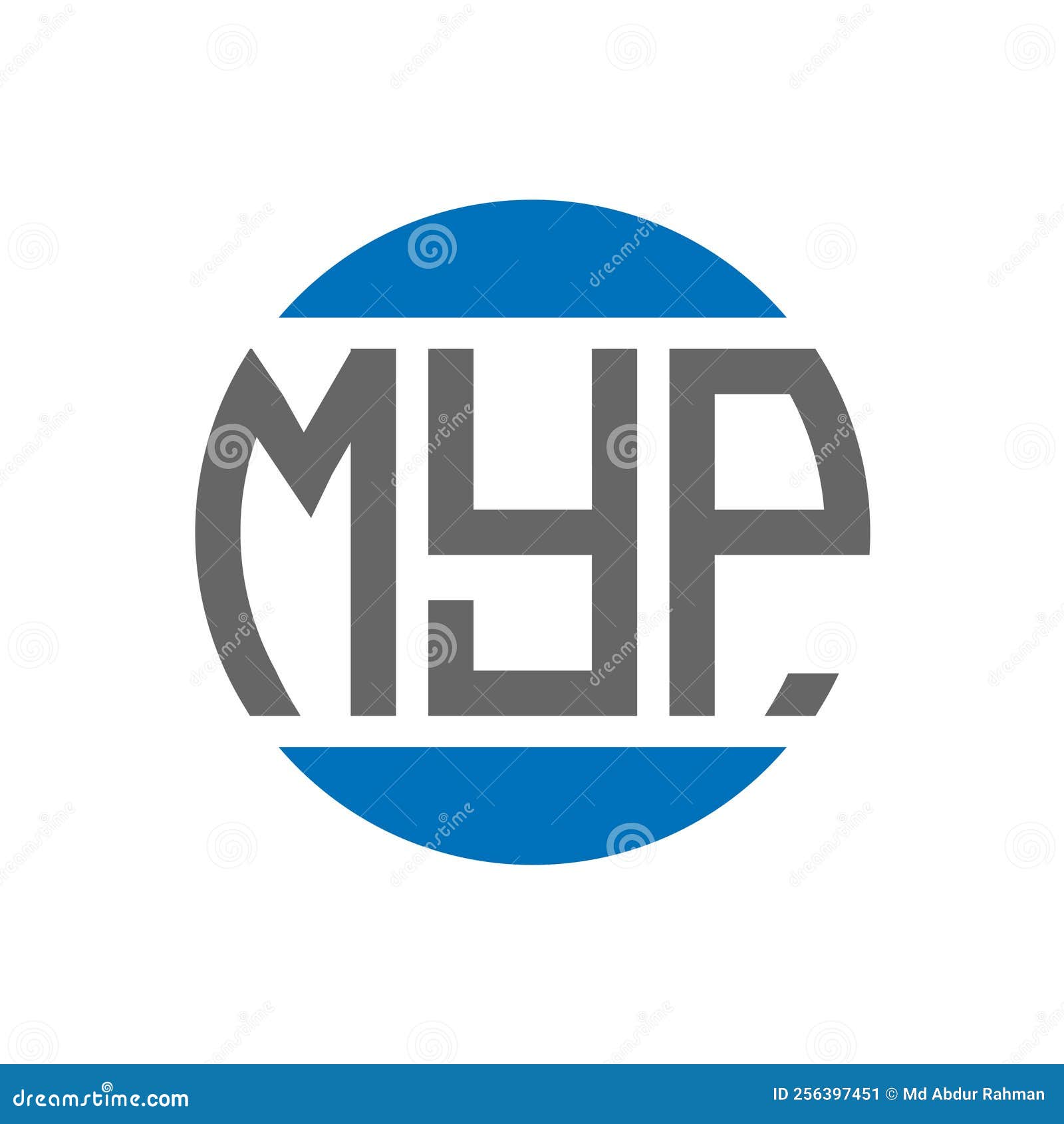 MYP Letter Logo Design on White Background. MYP Creative Initials ...