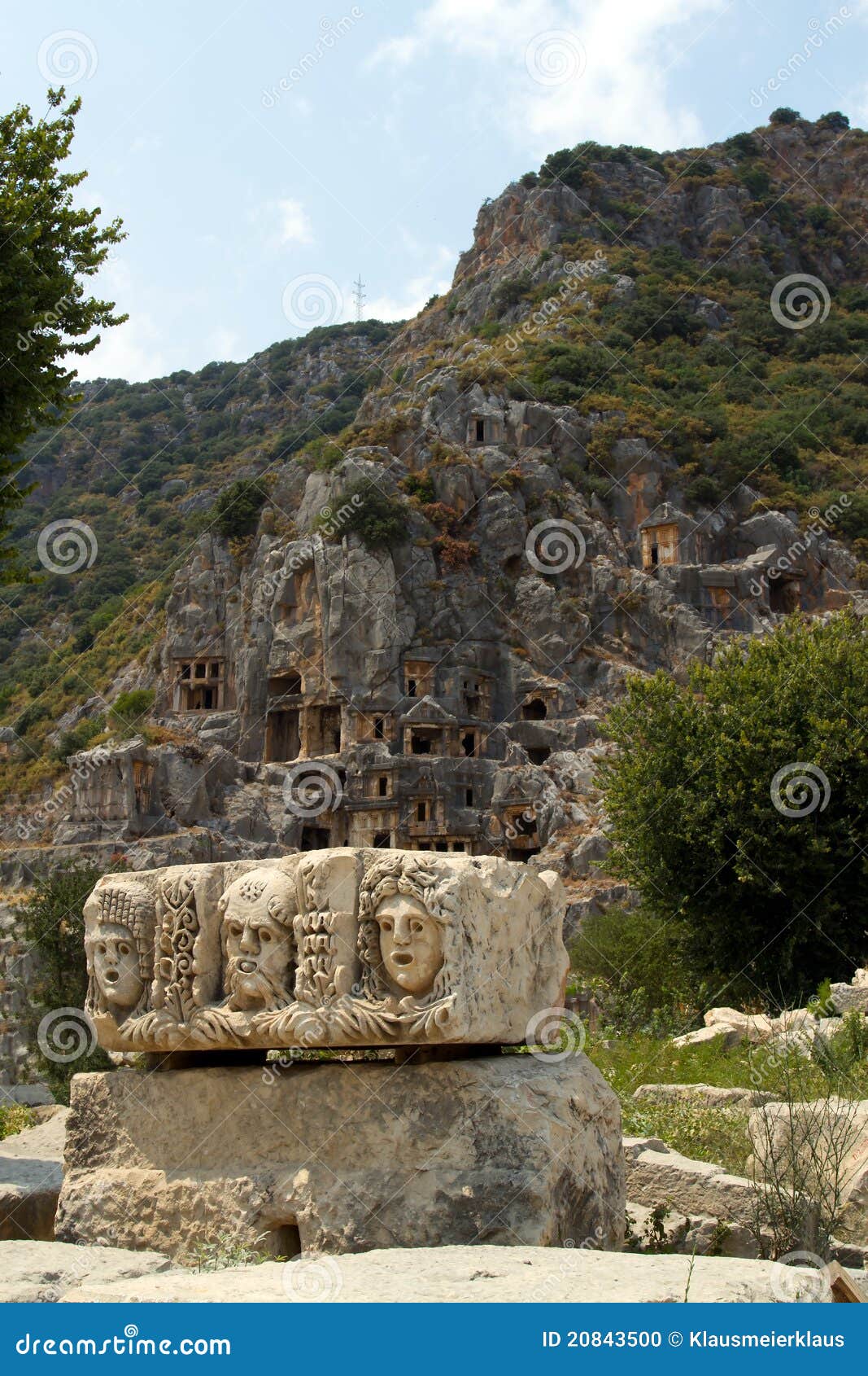 Myra turkey stock photo. Image of buried, gate, history - 20843500