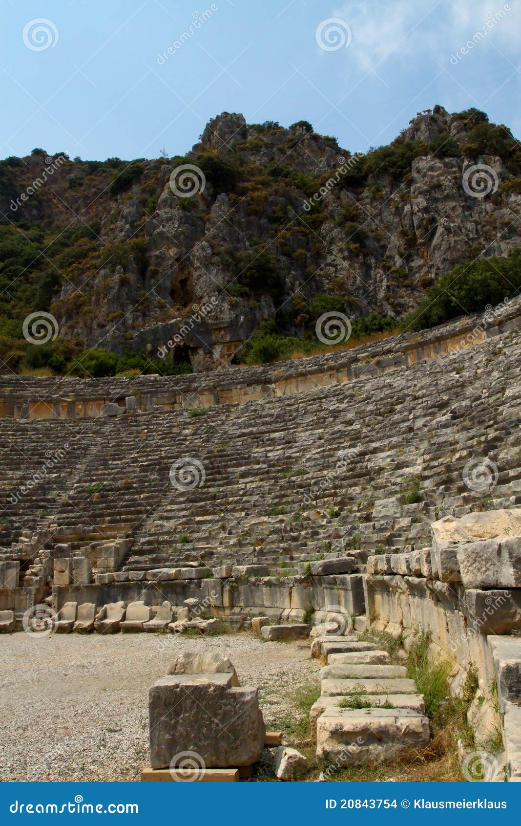 Myra turkey stock photo. Image of doors, rock, stone - 20843754