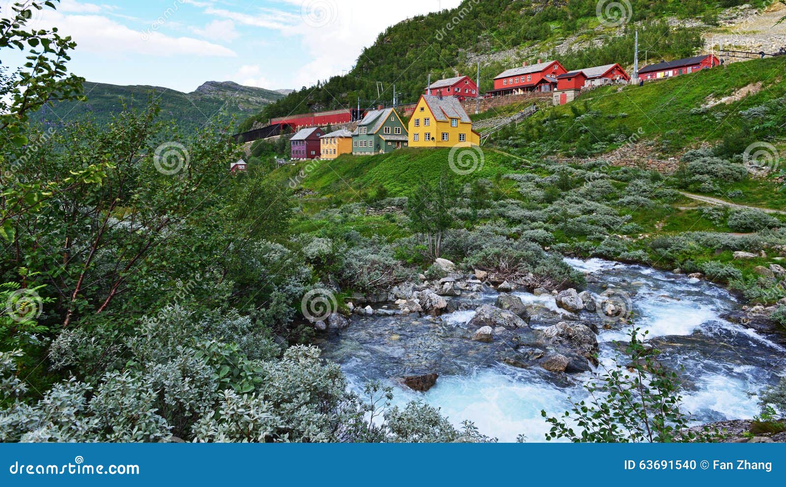 Myrdal, Norway stock photo. Image of flamsbana, travel - 63691540