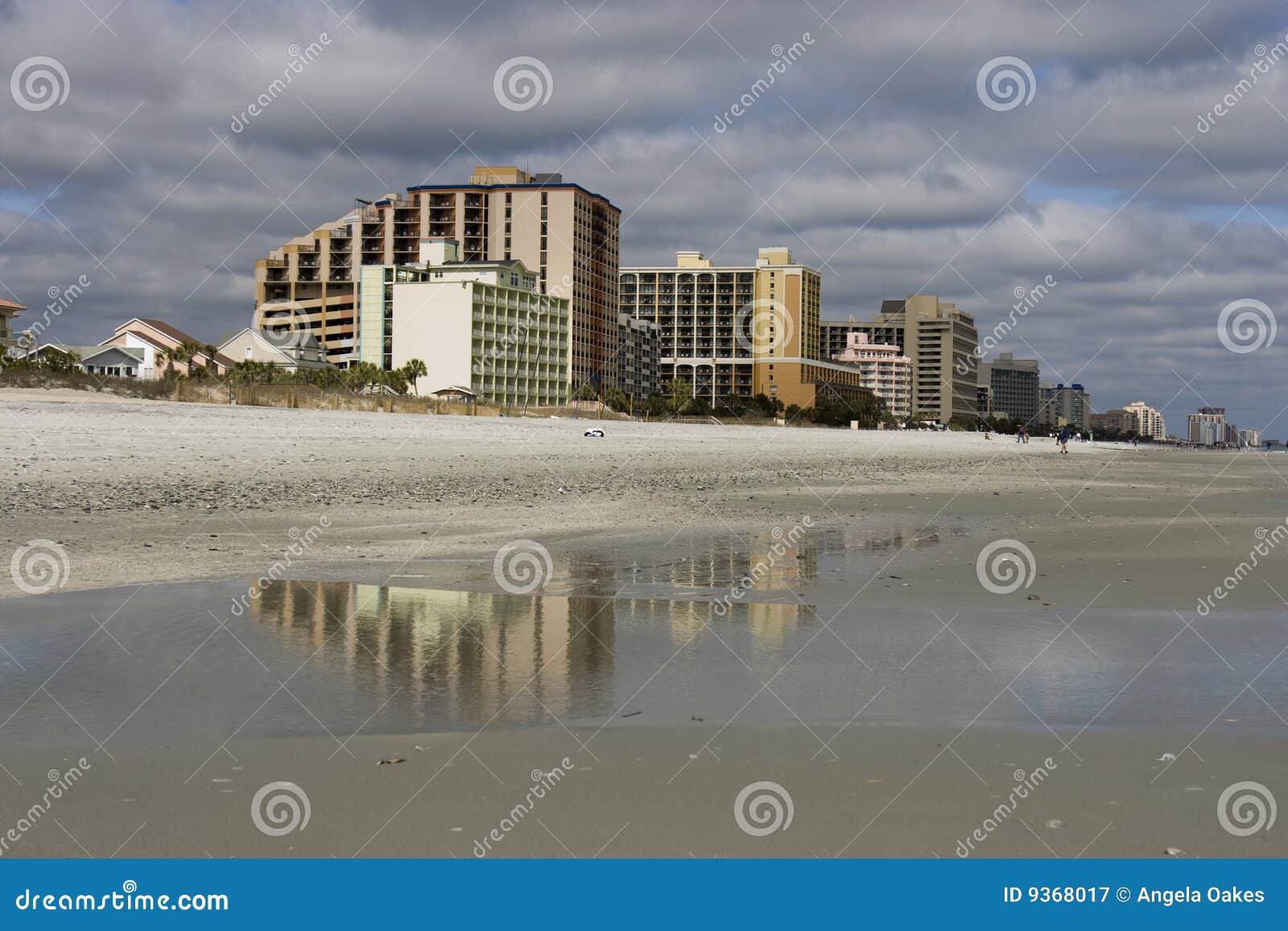 Myrtle Beach in Spring stock image. Image of break, holiday - 9368017