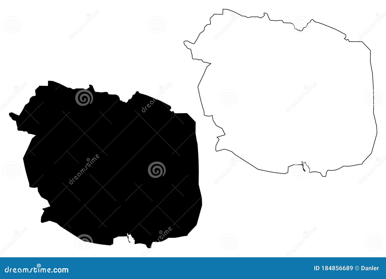 Mysore City Republic of India, Karnataka State Map Vector Illustration ...