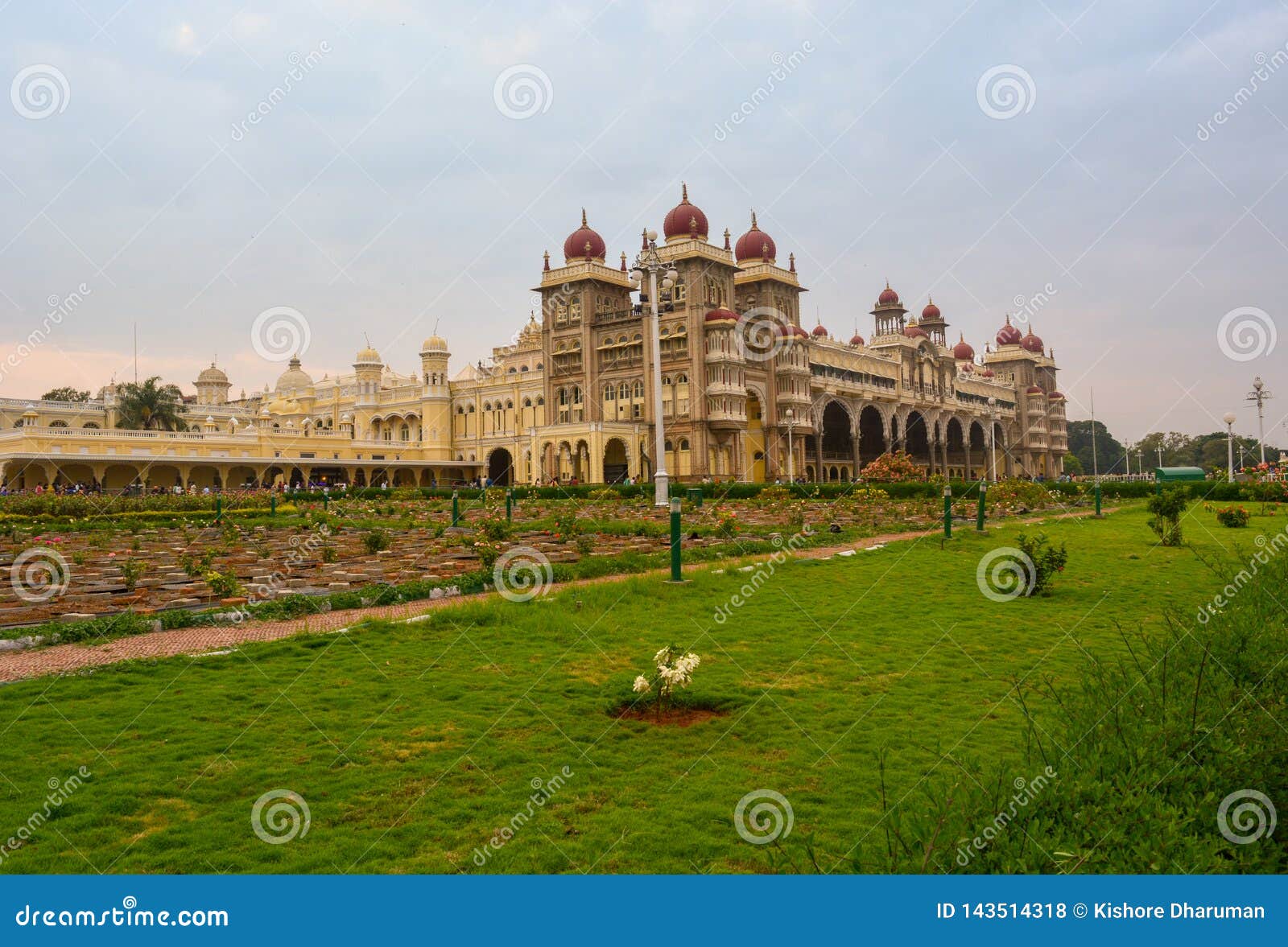 Mysore Palace full view stock photo. Image of culture - 143514318