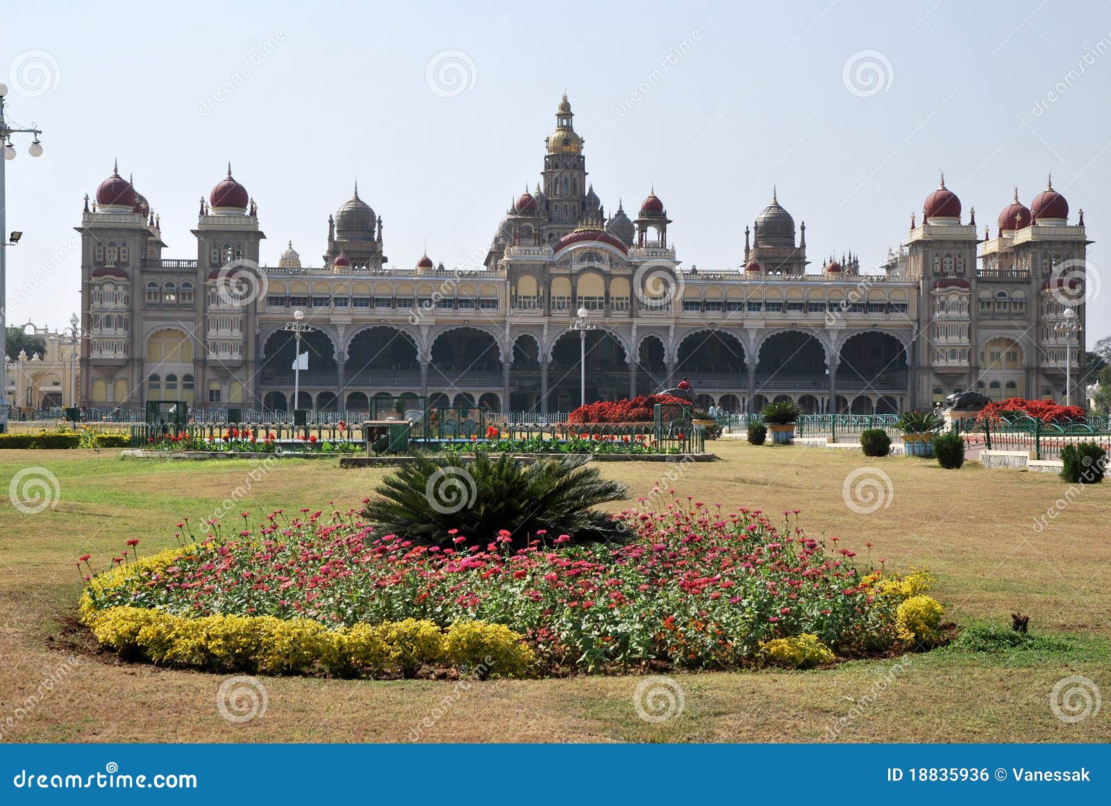 The Mysore palace in India stock photo. Image of chennai - 18835936