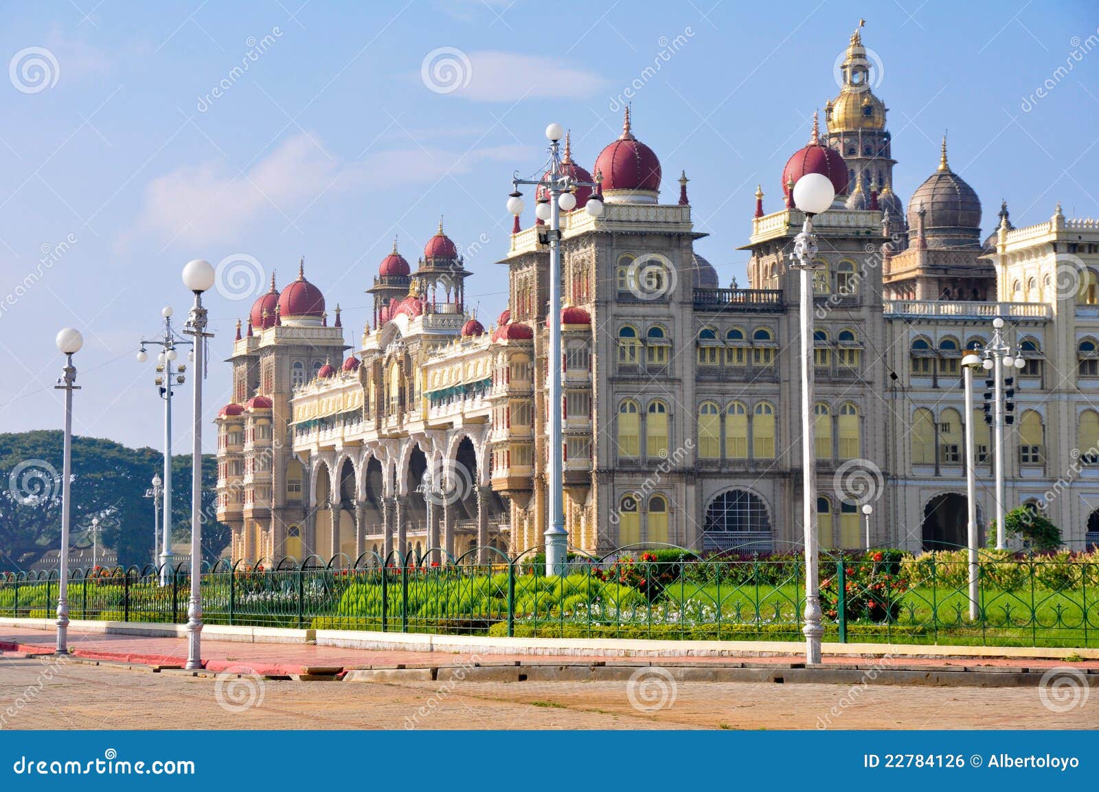 The Mysore Palace in India stock photo. Image of mysore - 22784126