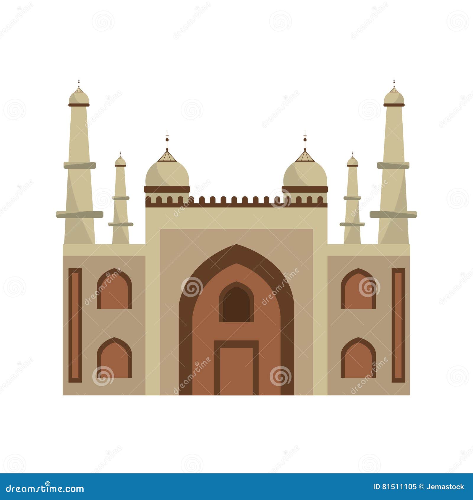 Mysore Palace India Cartoon Vector | CartoonDealer.com #81514817