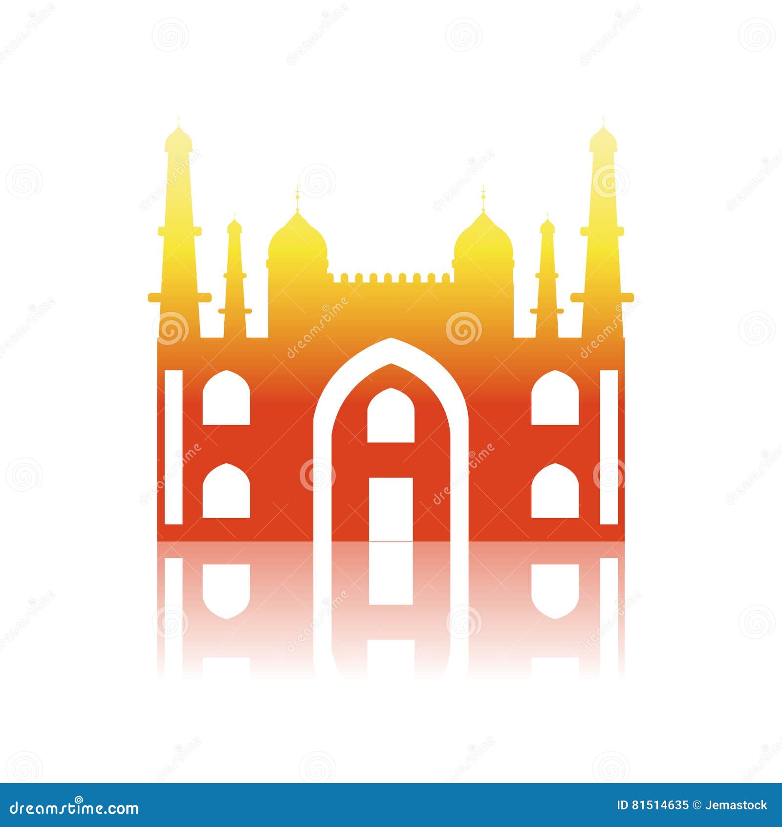 Mysore palace india stock vector. Illustration of asia - 81514635
