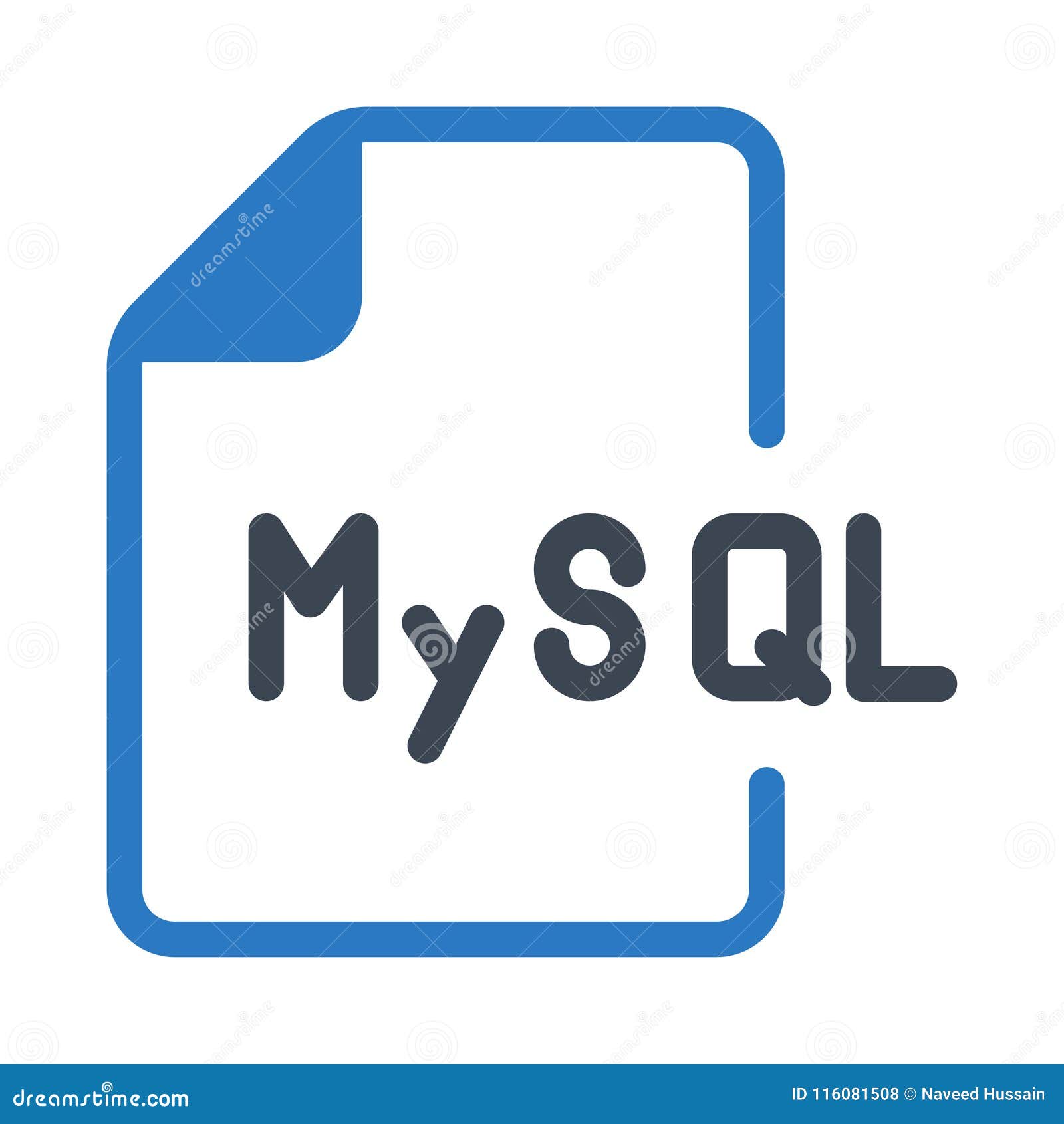 Mysql Icon. Trendy Flat Vector Mysql Icon On White Background Fr ... Mysql Icon. Trendy Flat Vector Mysql Icon On White Background Fr ...