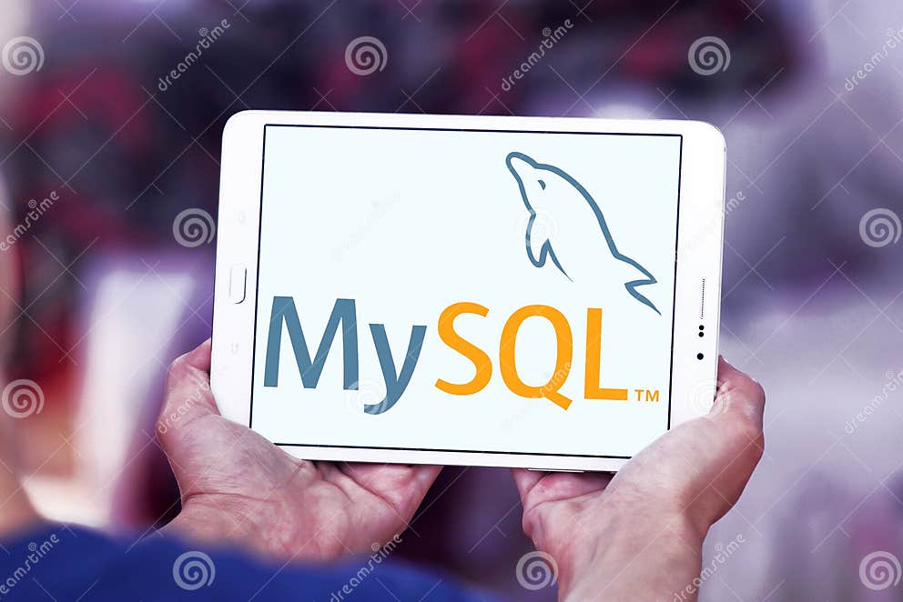MySQL Open Source Web Application Logo Editorial Stock Photo - Image of ...