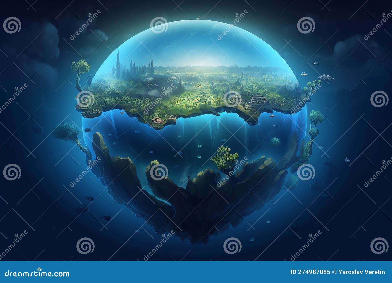 Mysterious Abyss Symbolizes Importance of Protecting the Environment on ...