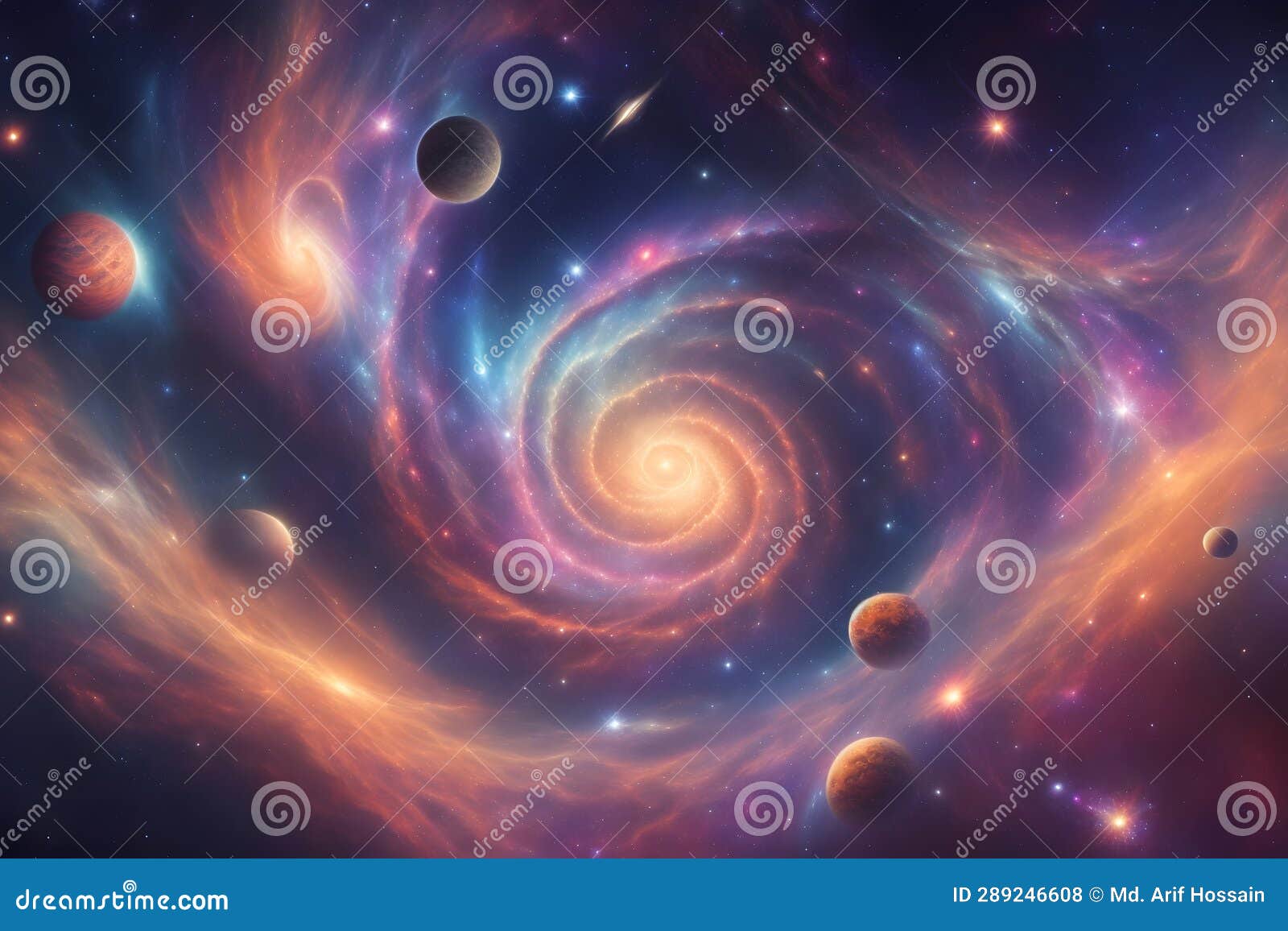 A Mysterious and Beautiful Interstellar Pattern of Stars and Galaxies ...