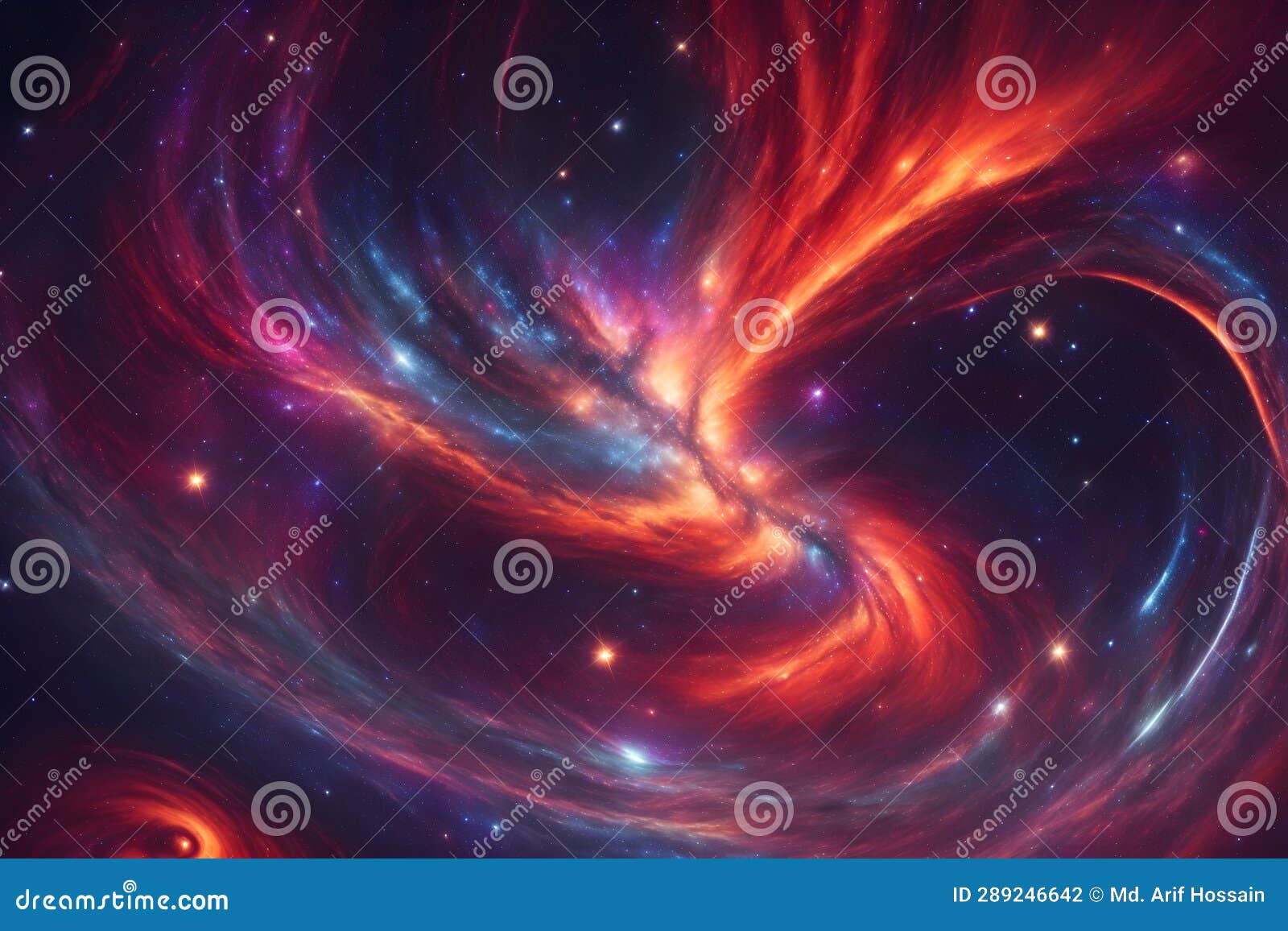 A Mysterious and Beautiful Interstellar Pattern of Stars and Galaxies ...