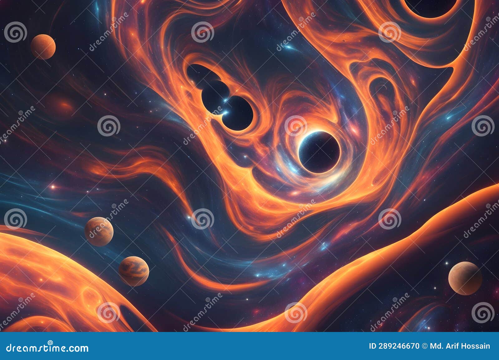 A Mysterious and Beautiful Interstellar Pattern of Stars and Galaxies ...