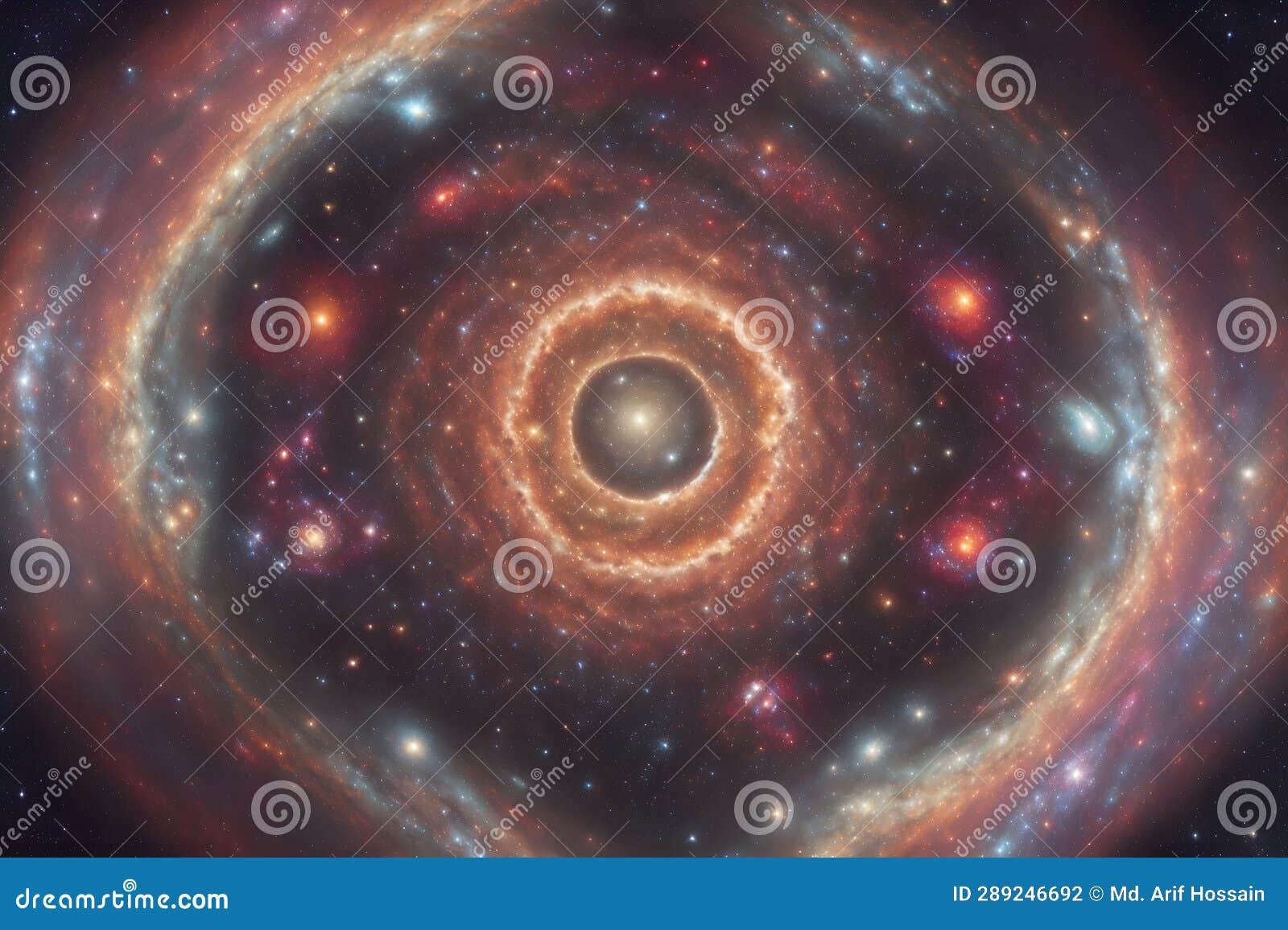 A Mysterious and Beautiful Interstellar Pattern of Stars and Galaxies ...