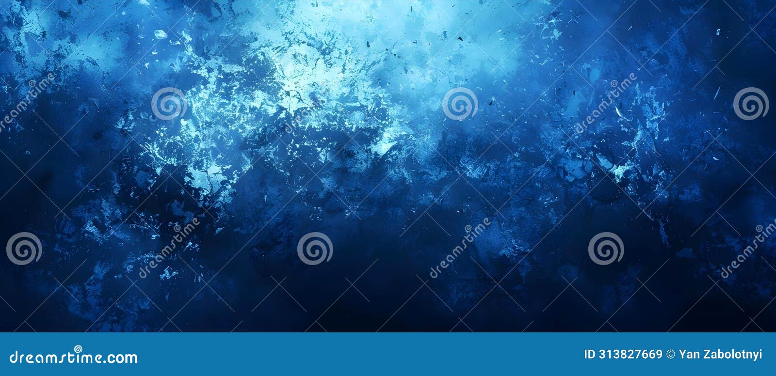 Mysterious Blue Texture - Minimalist Banner Background. Concept Banner ...