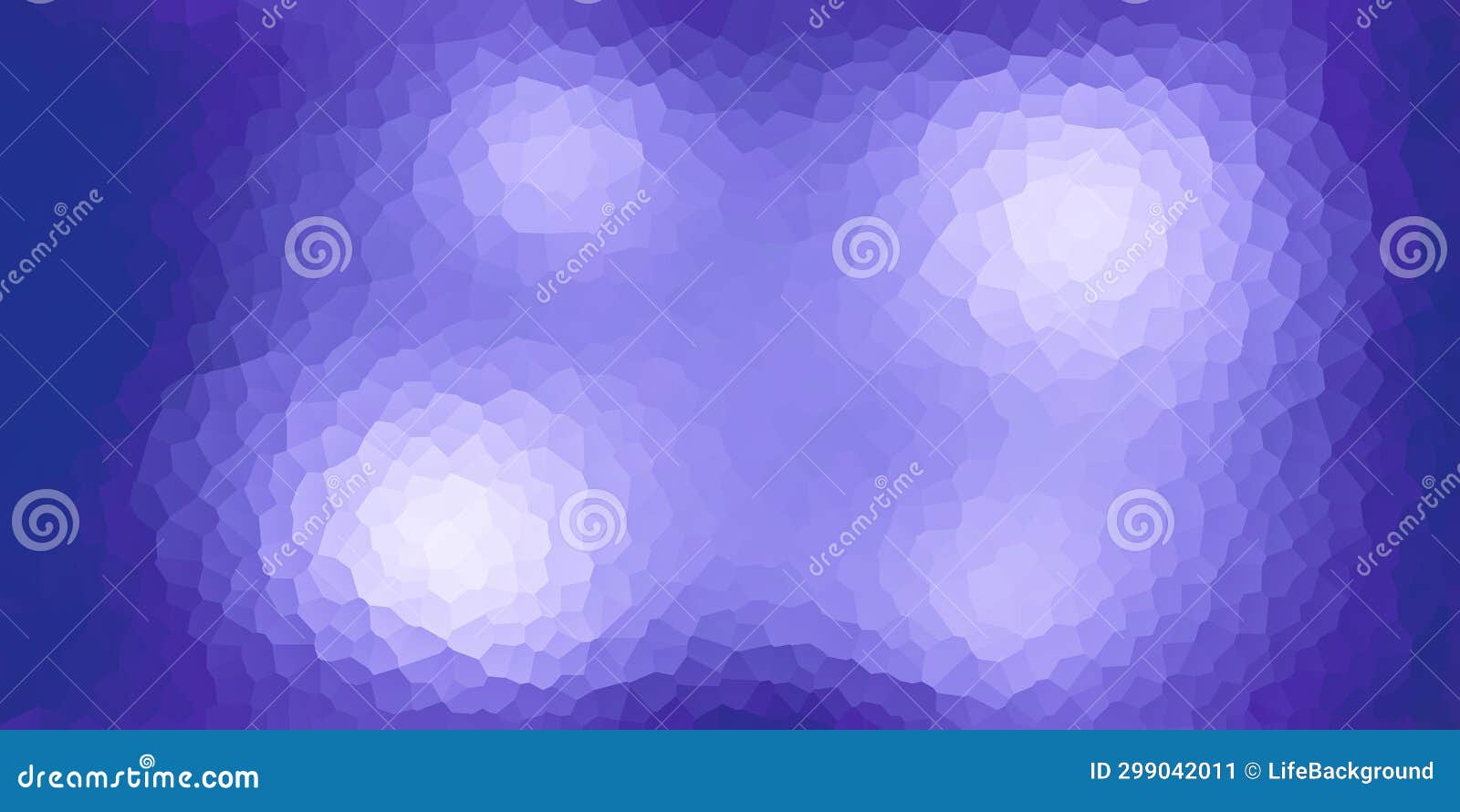 Mysterious Blue Violet Azure Broad Mosaic Pattern. Blurred Background ...