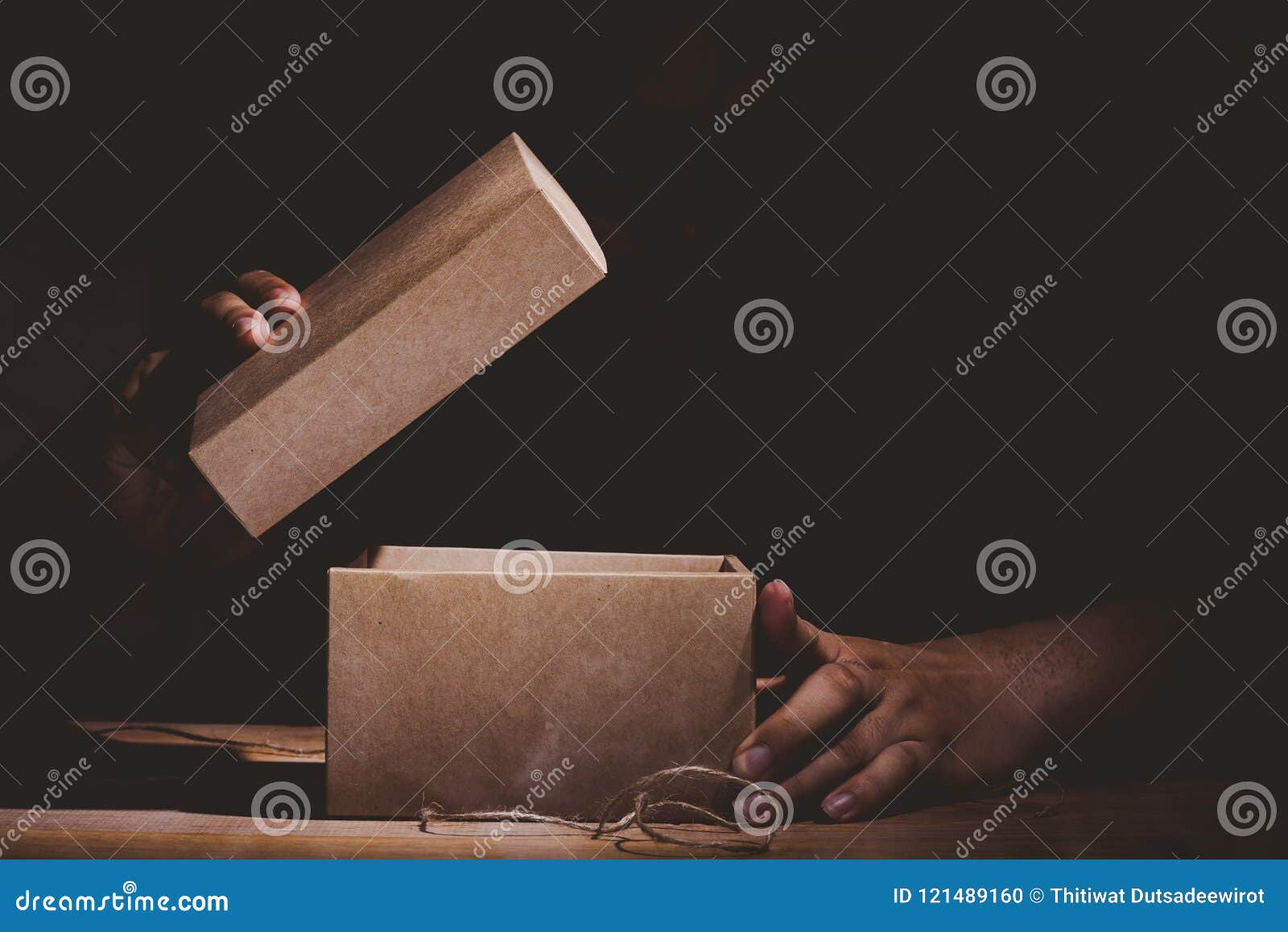 Mysterious box stock photo. Image of deep, enigma, retro - 121489160