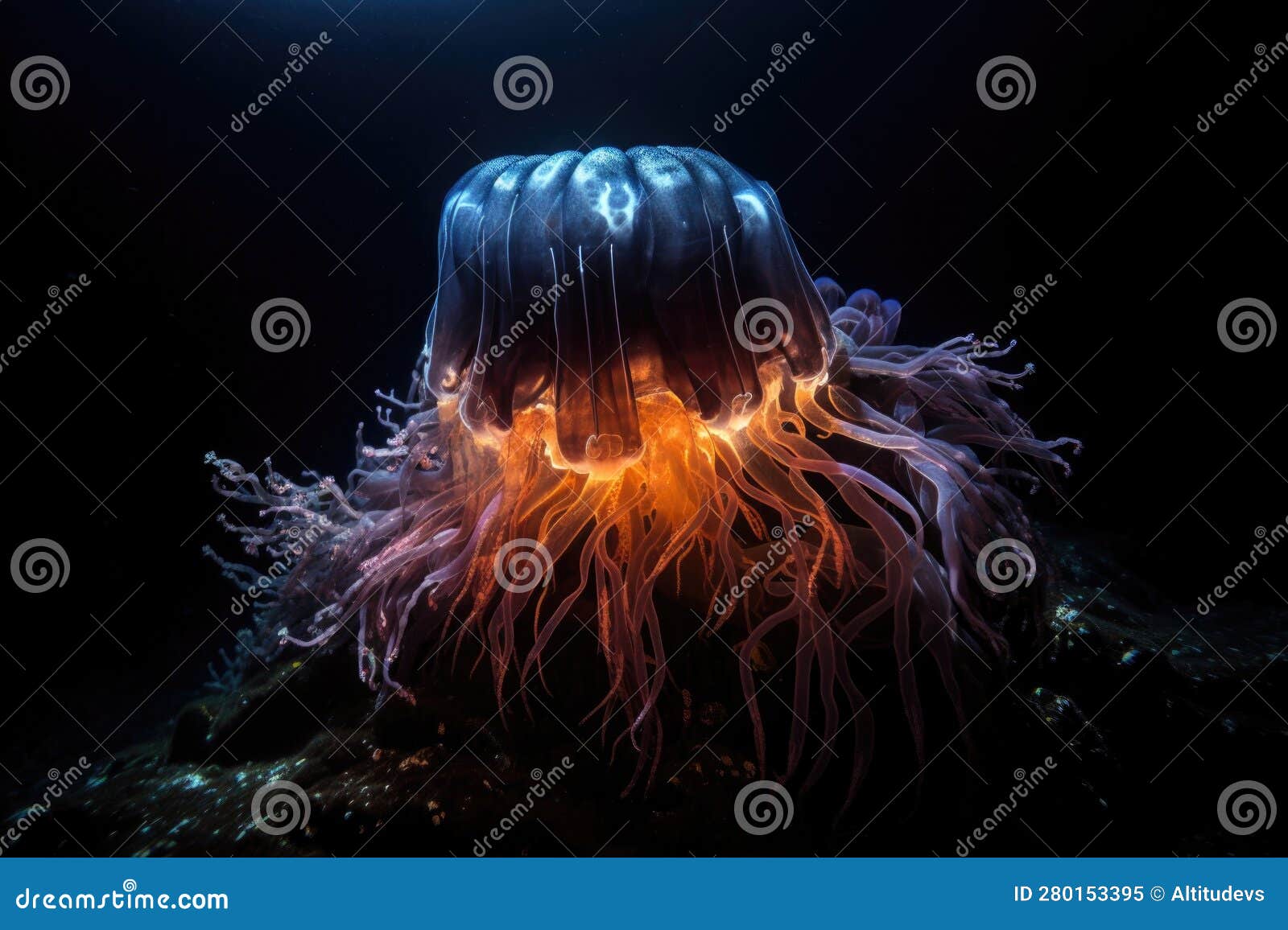 Mysterious Deep-sea Creature, Surrounded by Its Own Unique Light Show ...