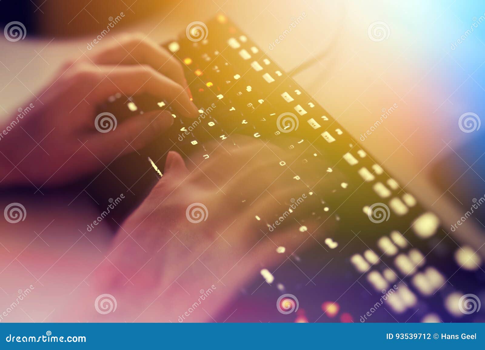 Mysterious hacker stock photo. Image of secure, internet - 93539712