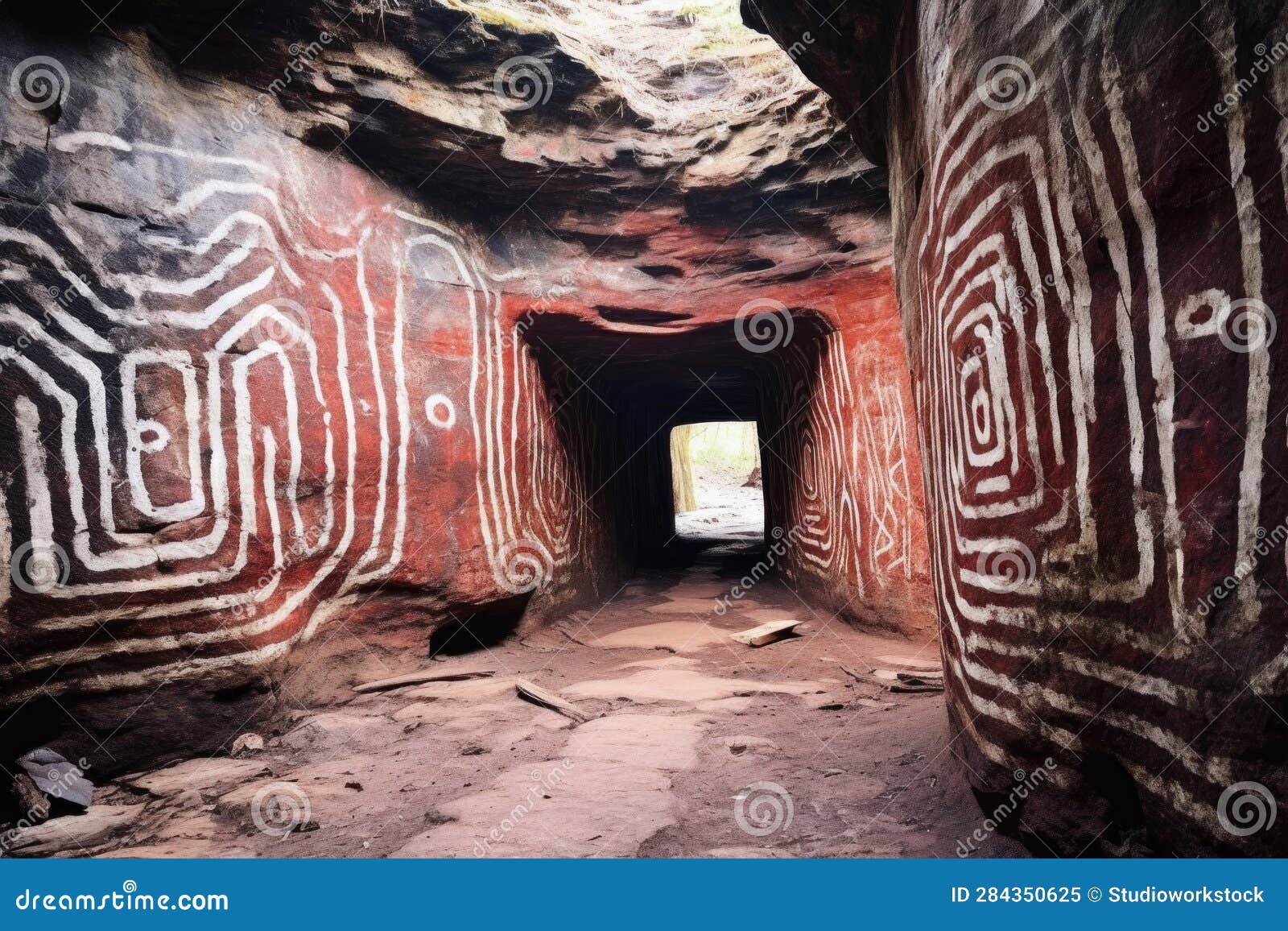A Mysterious Labyrinth With Deadly Traps Panoramic Background ...