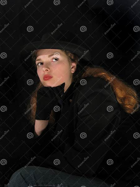 Mysterious lady stock photo. Image of lady, sensuality - 13125626