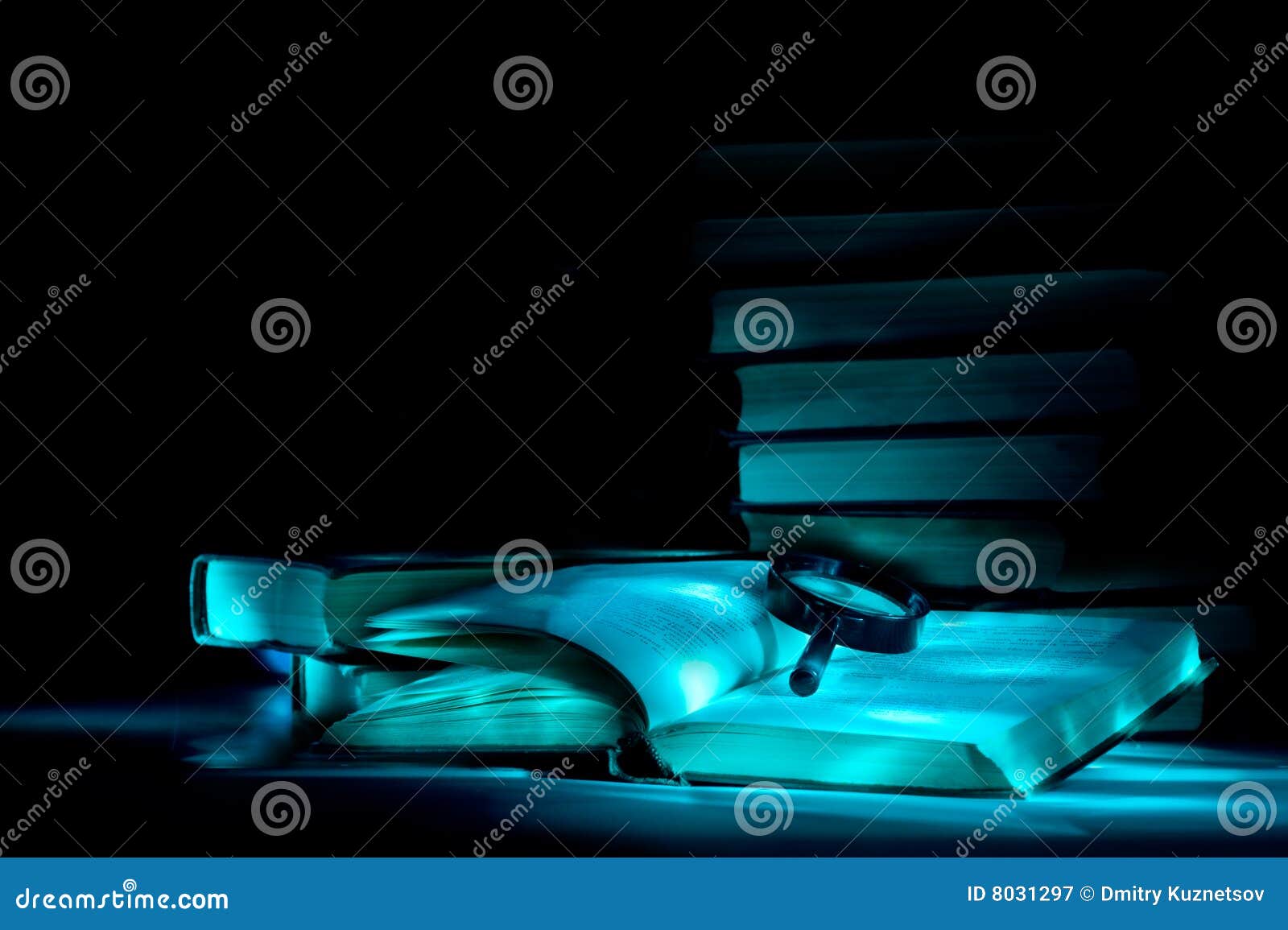 Mysterious library. stock image. Image of text, educate - 8031297