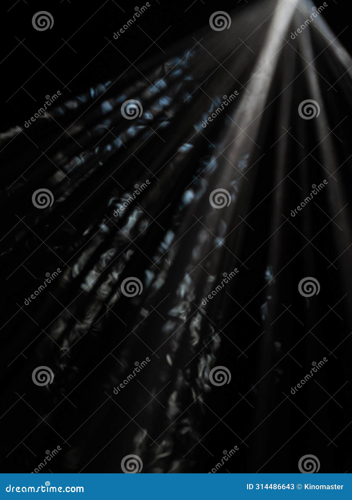 Mysterious Light Rays in the Shadows Stock Image - Image of tranquil ...