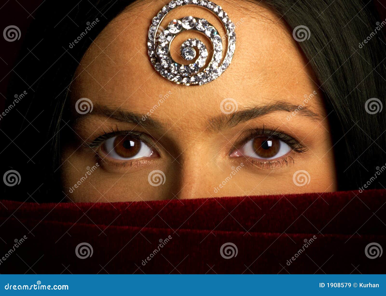 Mysterious look stock image. Image of asian, girls, young - 1908579