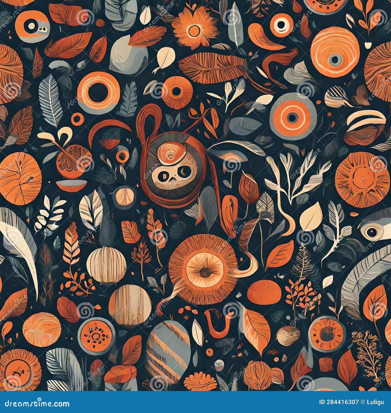 Enchanted Night: Halloween-Inspired Midnight Wallpaper Stock ...