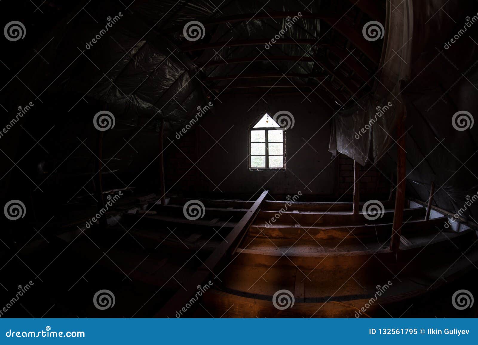 Mysterious Mood Created by White Light in the Window, Subtle ...