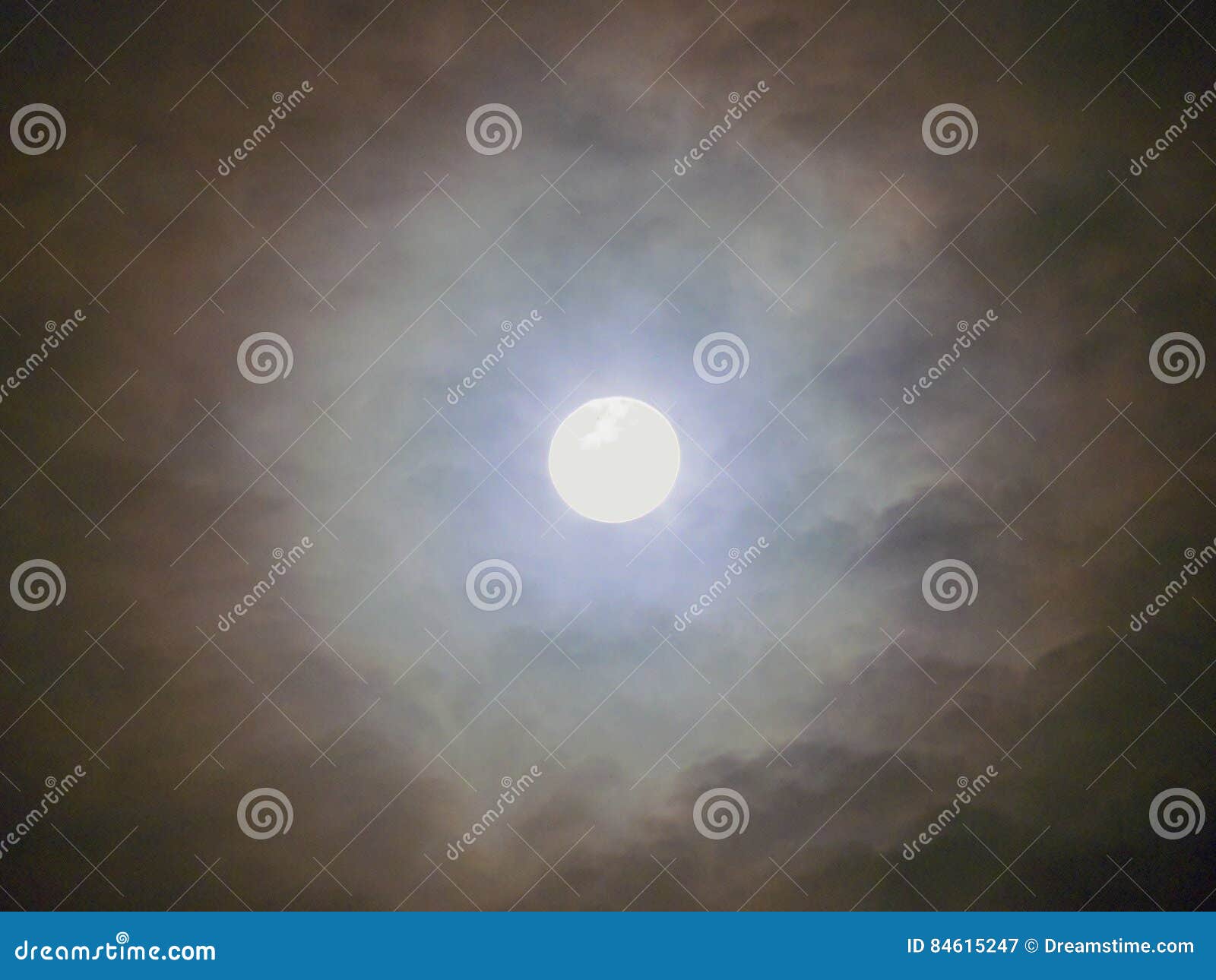 Mysterious moon stock image. Image of misteriosa, full - 84615247