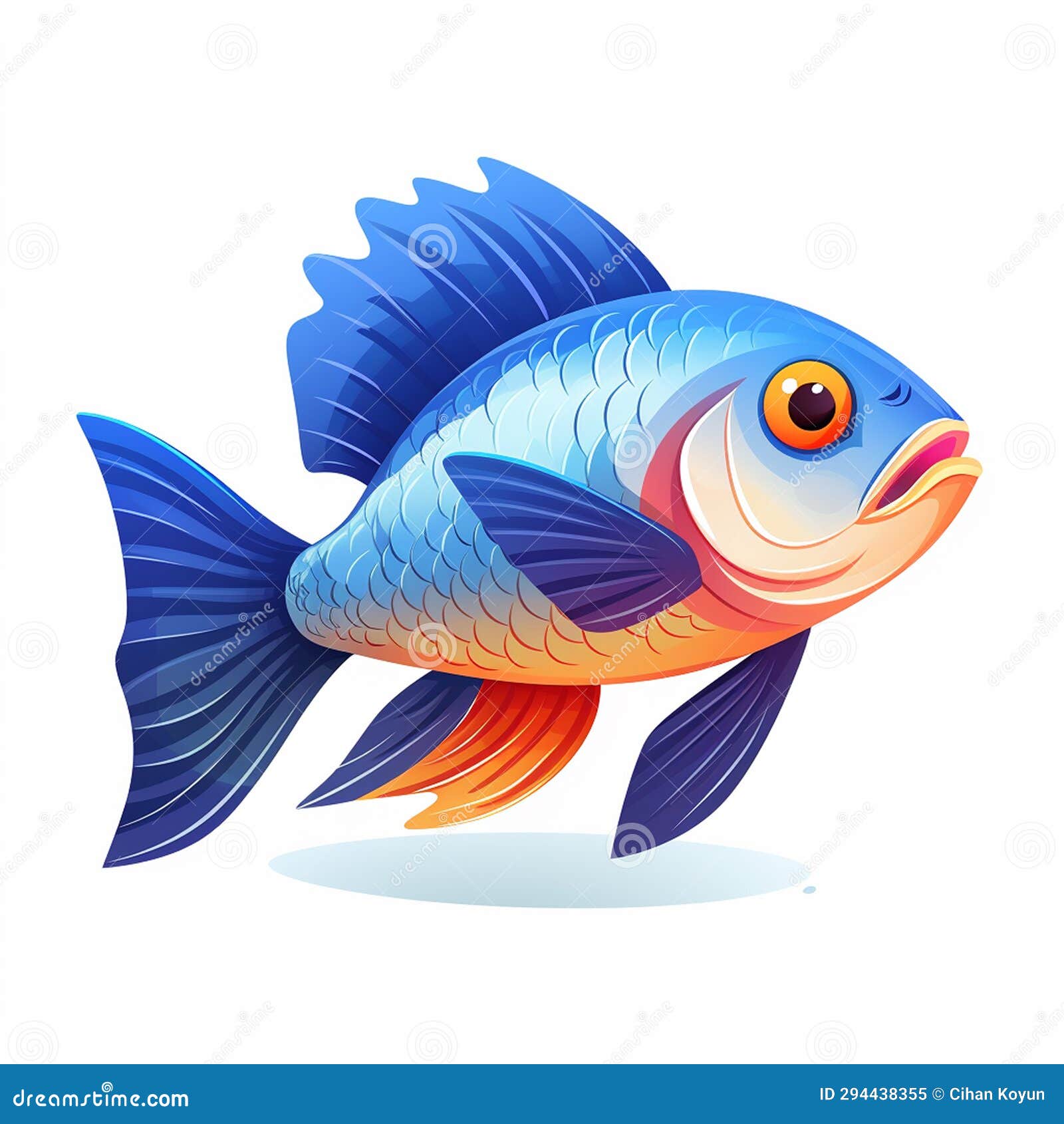 Mysterious Moray Eel Drawing Stock Illustration - Illustration of ...