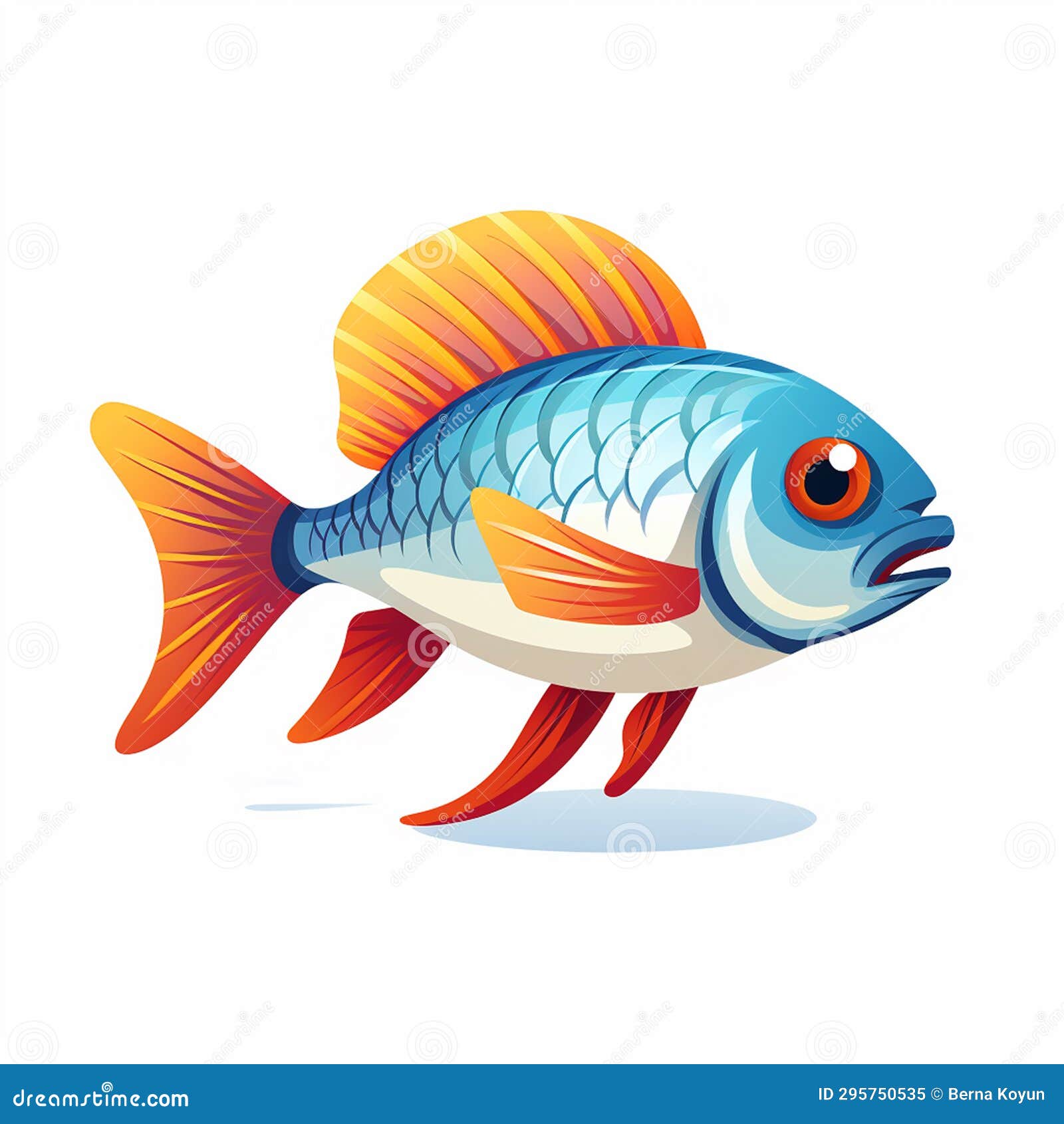 Mysterious Moray Eel Drawing Stock Illustration - Illustration of ...