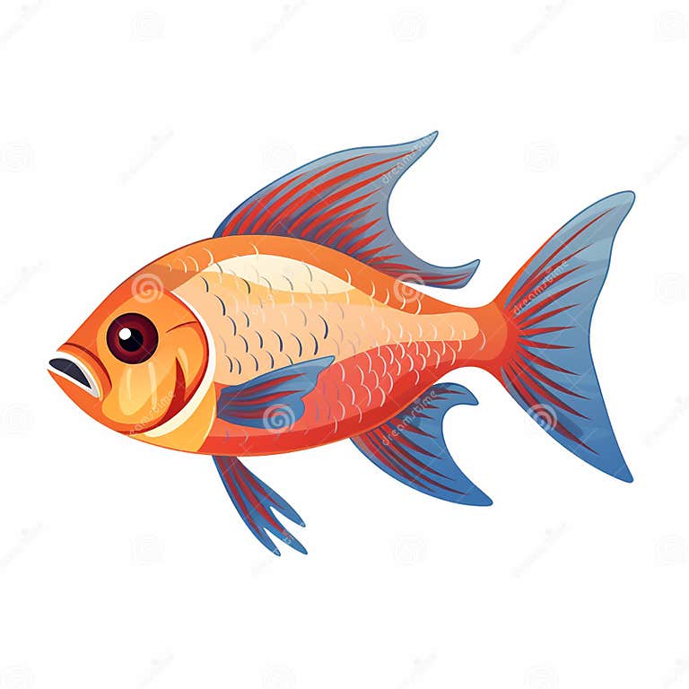 Mysterious Moray Eel Drawing Stock Illustration - Illustration of ...