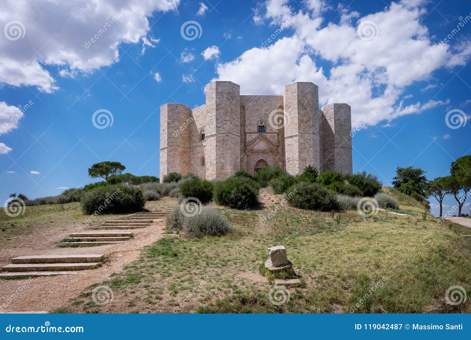 ANDRIA- Castel Del Monte, the Famous Castle Built in an Octagonal Shape ...