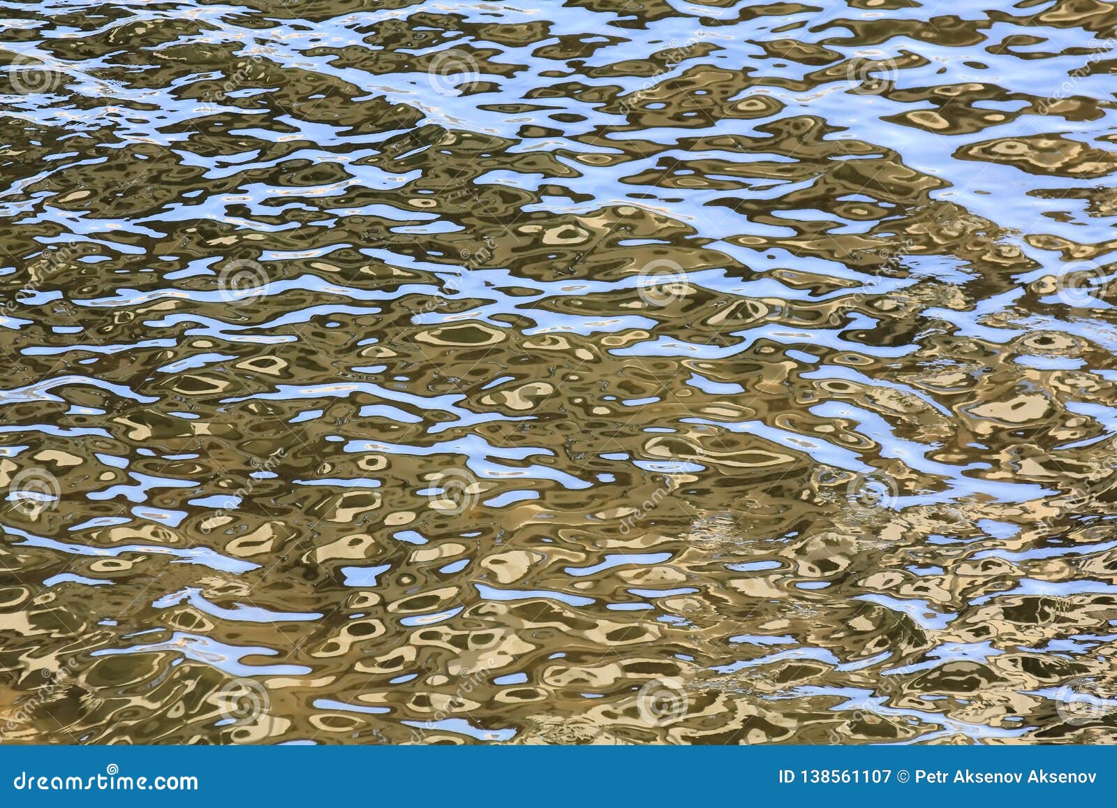 Mysterious Patterns on the Water Stock Image - Image of beautiful ...