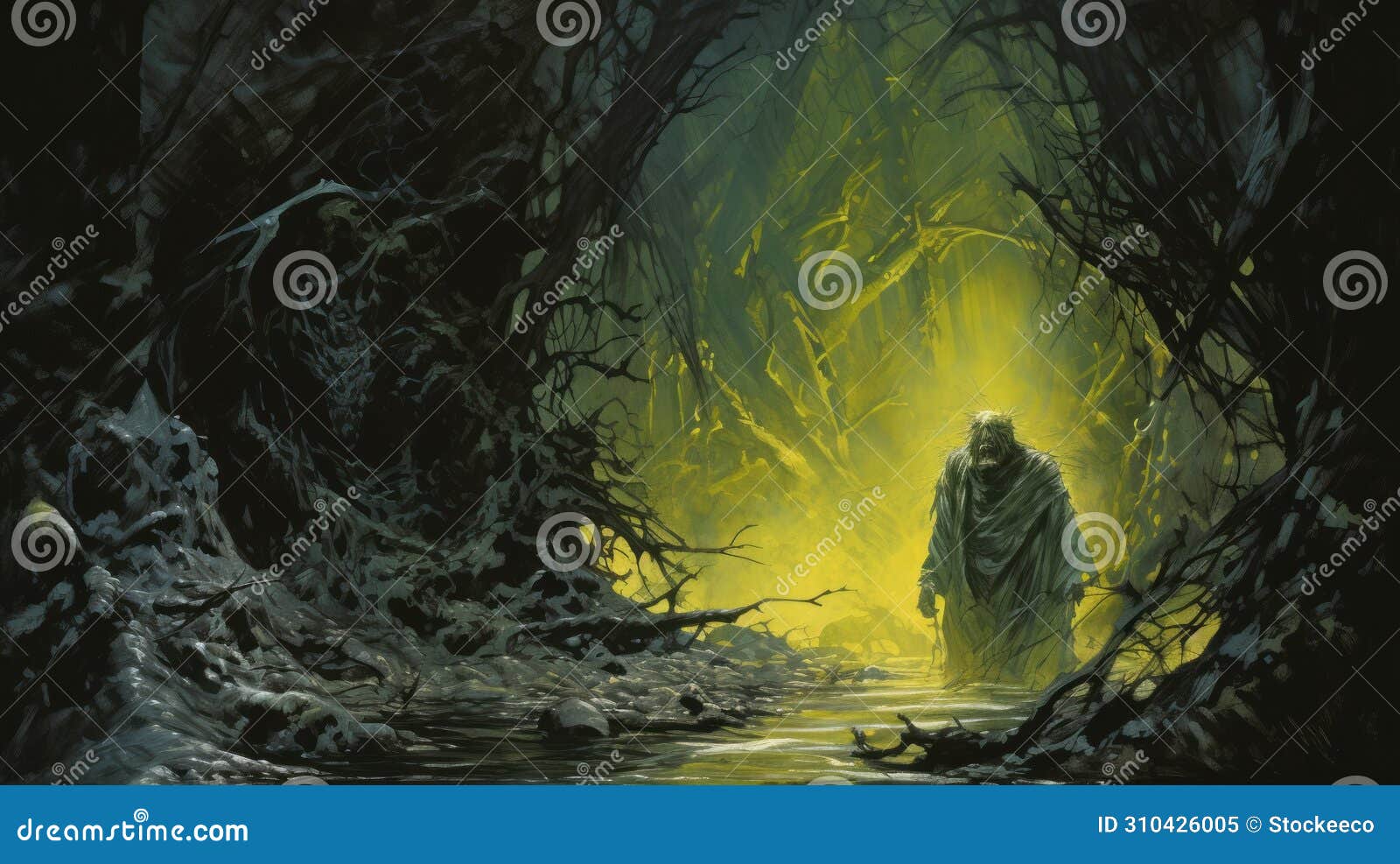 Mysterious Phenomena Art by Bernie Wrightson - Unexplained Artwork ...