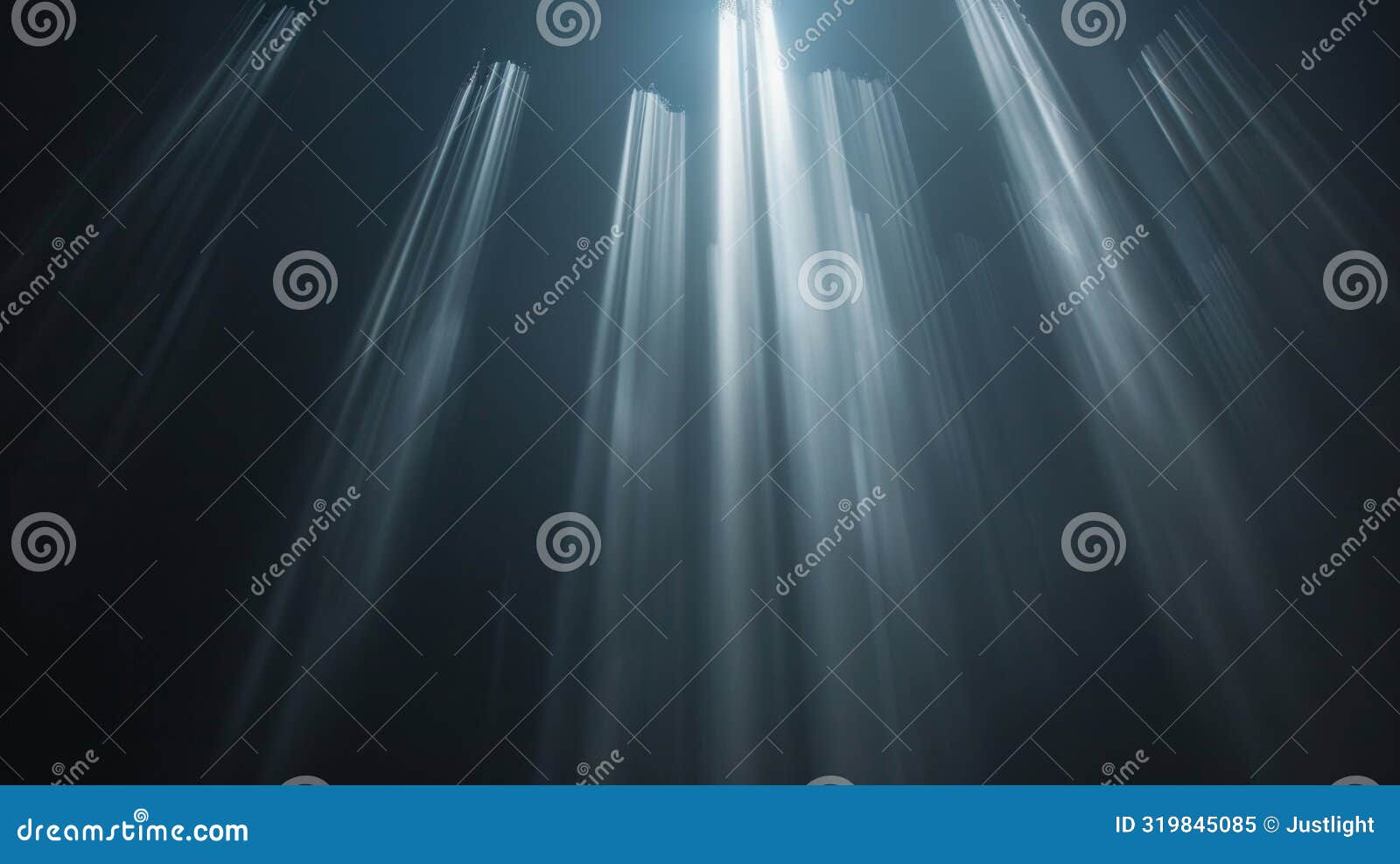 A Mysterious Phenomenon Vertical Columns of Light Piercing through the ...