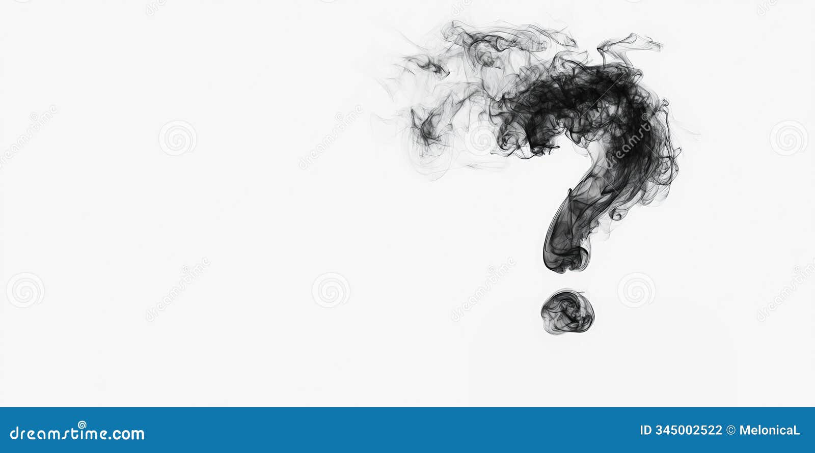 Mysterious Question Mark Symbol On Dark Background Stock Photo ...