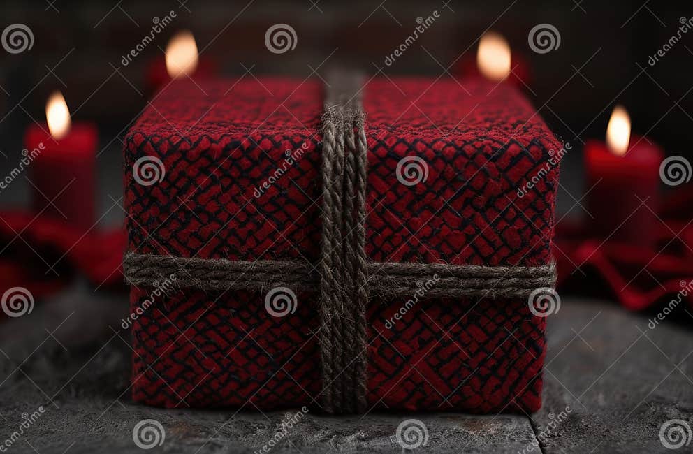 Mysterious Ritual Object Wrapped in Rope Stock Illustration ...