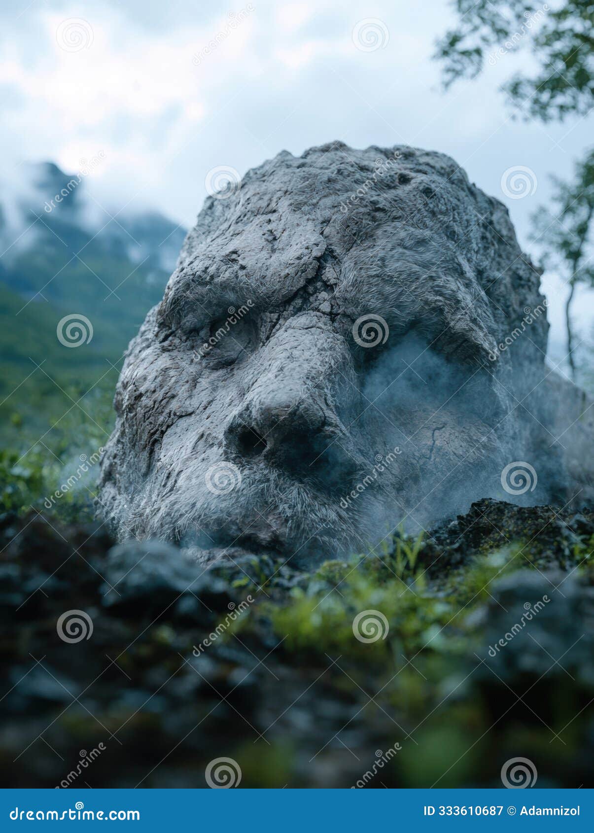 Mysterious Stone Tunnel With Arched Ceilings Stock Photo ...
