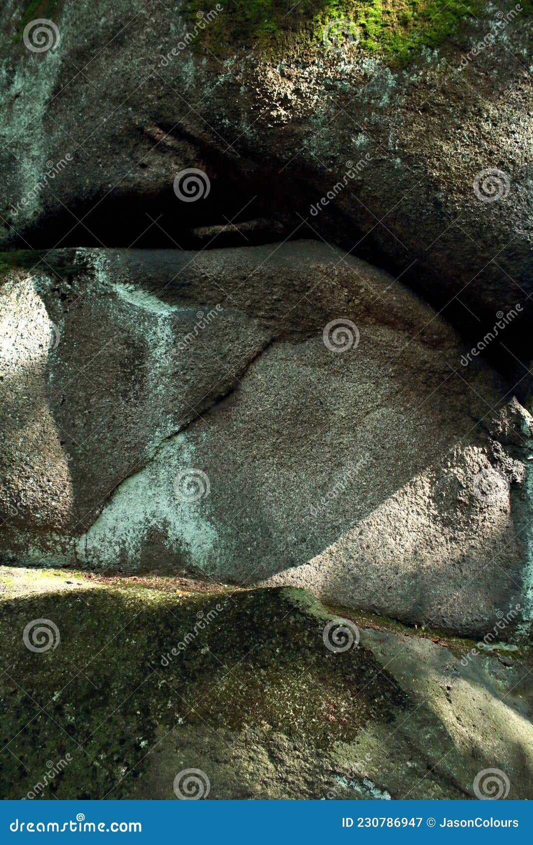 Mysterious Stone Guardian of Nature. Magic Forest Stock Image - Image ...
