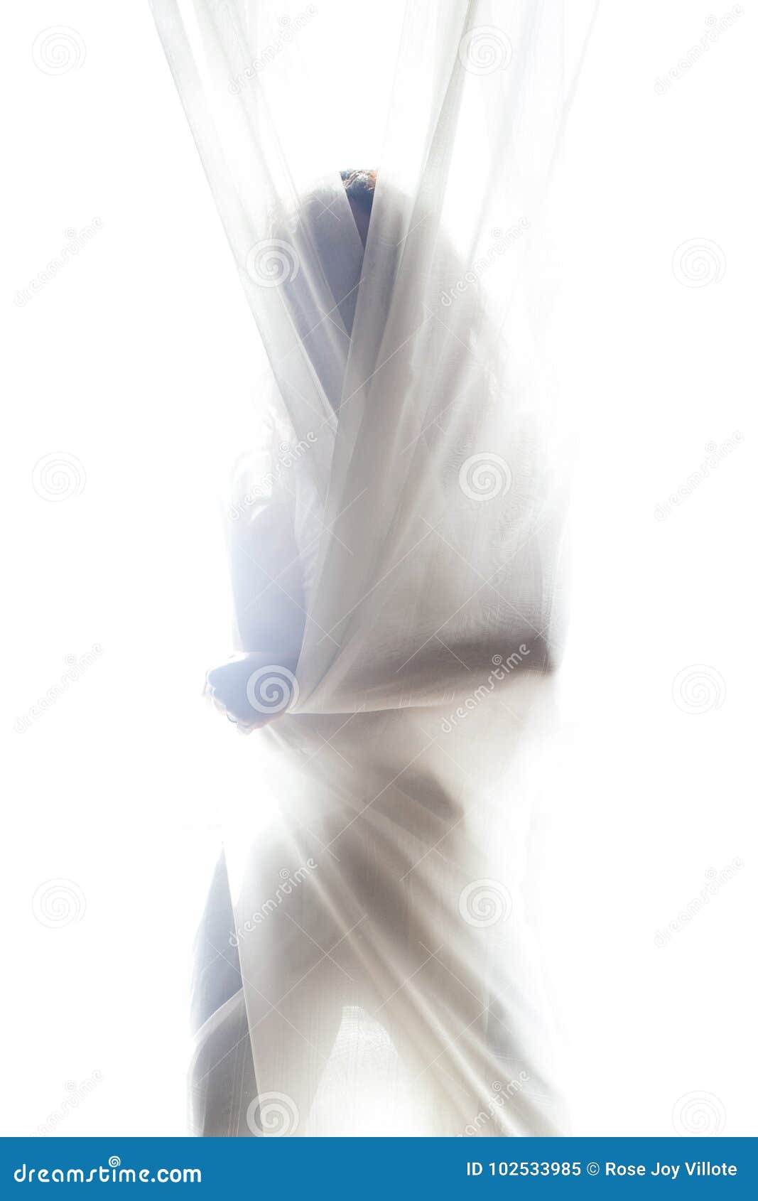 Mysterious woman stock image. Image of feminine, brunette - 102533985