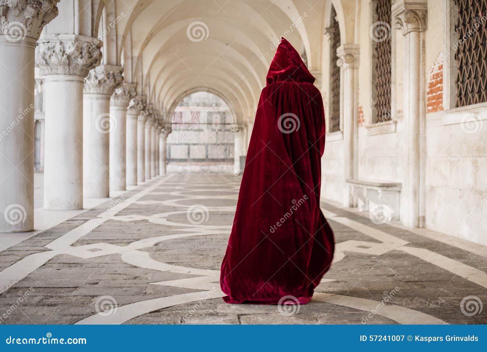 Red Cloak Royalty-Free Stock Image | CartoonDealer.com #43705228