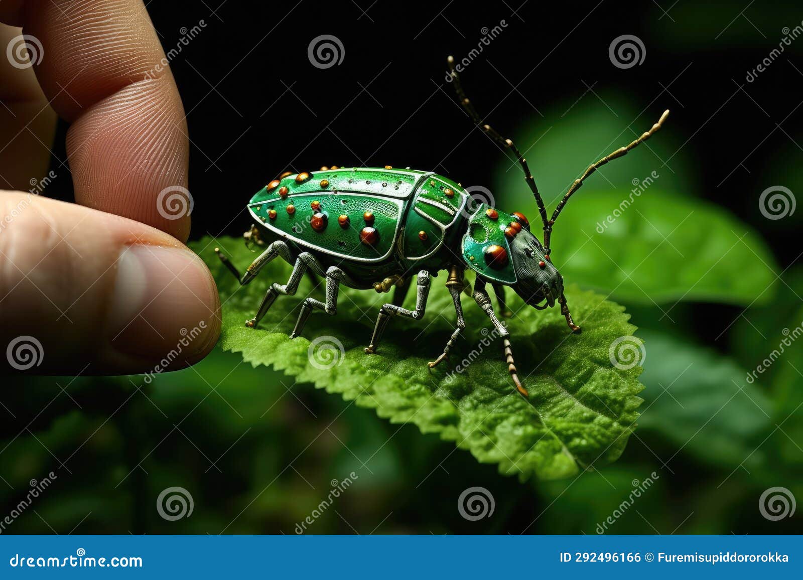 The Mysterious World of Miniature Insects in the Grass Stock ...