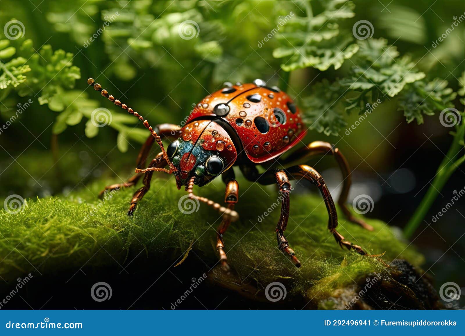 The Mysterious World of Miniature Insects in the Grass Stock ...