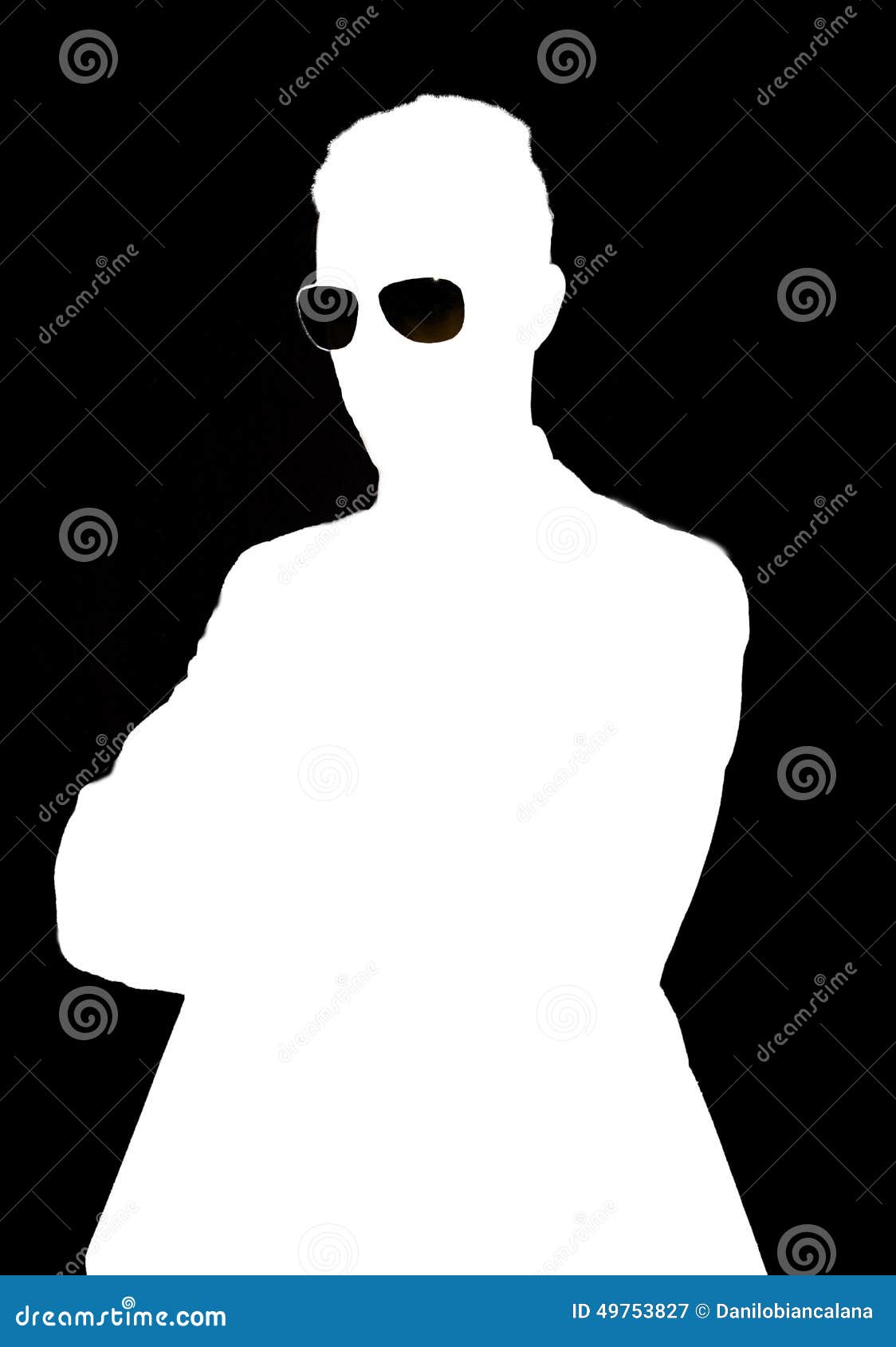 Mystery man stock image. Image of male, adult, studio - 49753827