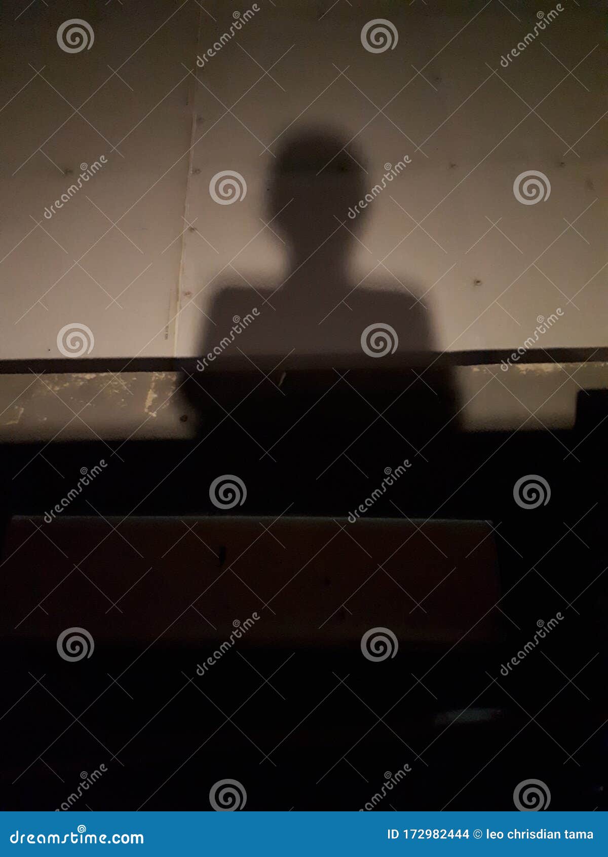 Mystery of shadow stock illustration. Illustration of scene - 172982444