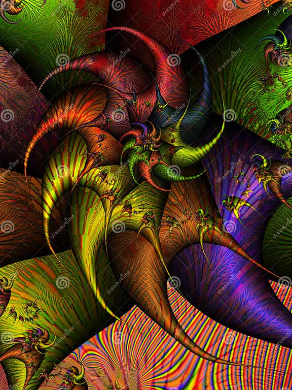 Mystery Spiral stock illustration. Illustration of abstract - 4555212