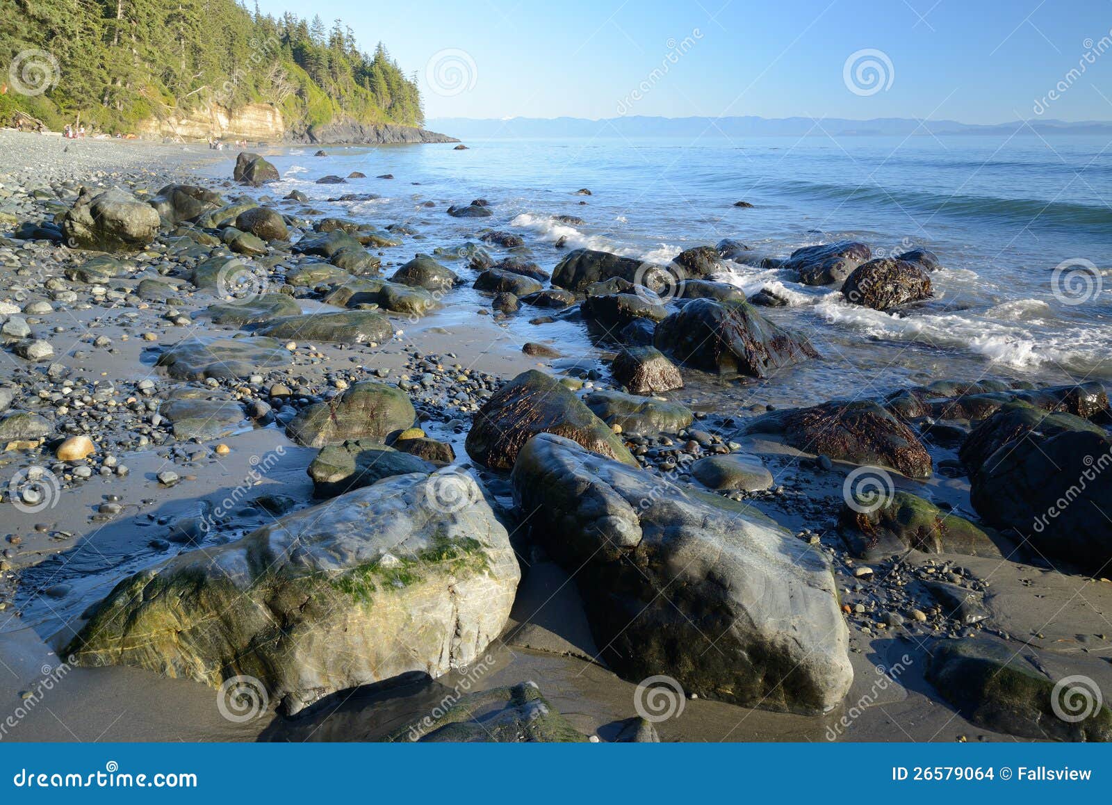 Mystic beach scene stock photo. Image of stone, nature - 26579064
